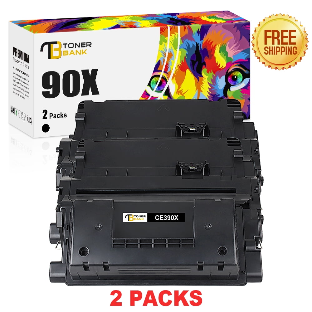 Toner Bank Compatible Toner Cartridge Replacement for HP 90X CE390X 90A ...