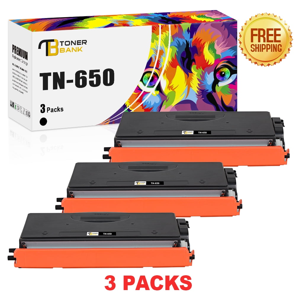 Brother TN-650 3-Pack - Inkjet cartridges for ecommerce - Walmart ...
