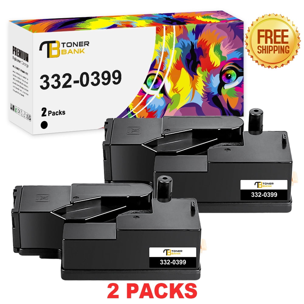 Toner Bank Compatible Toner Cartridge Replacement for Dell 332-0399 ...