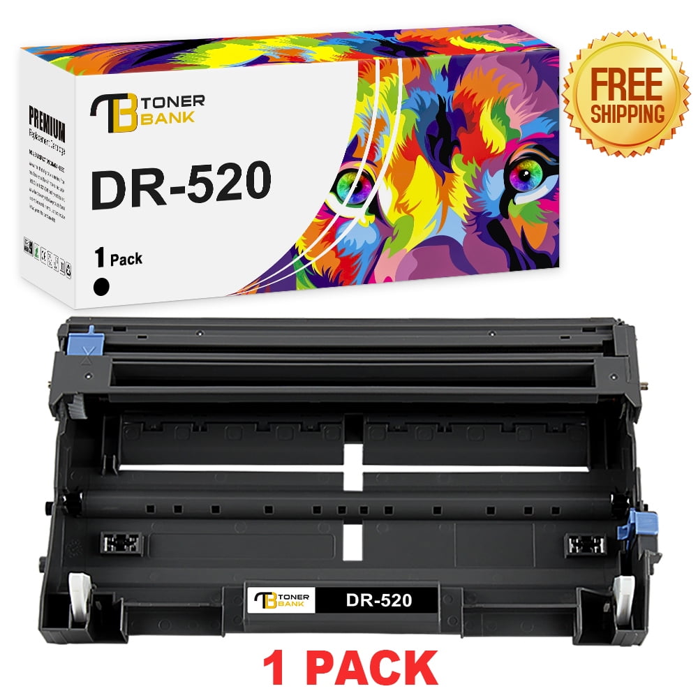 Toner Bank TN580 Drum Unit DR520 1-Pack Compatible for Brother DR520 DR ...