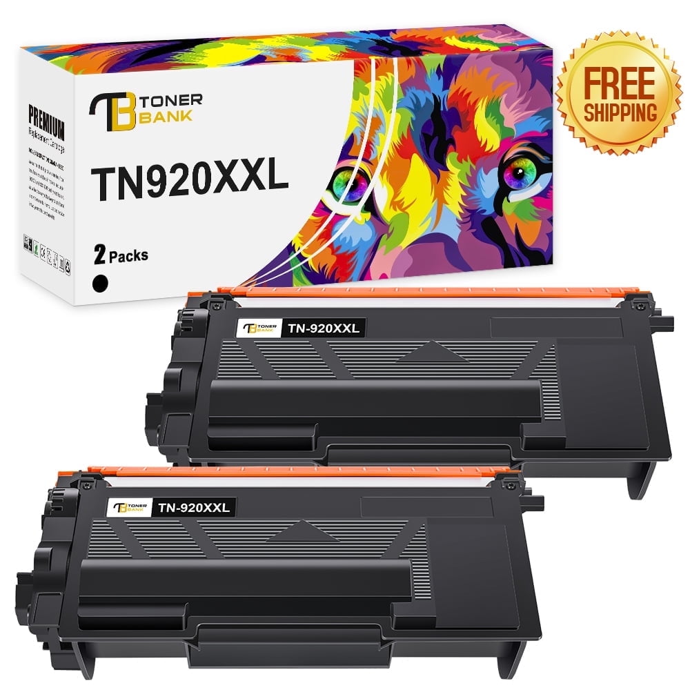TN920XXL TN920 Toner Cartridge Black HL-L6210DW with Chip 2 Pack ...