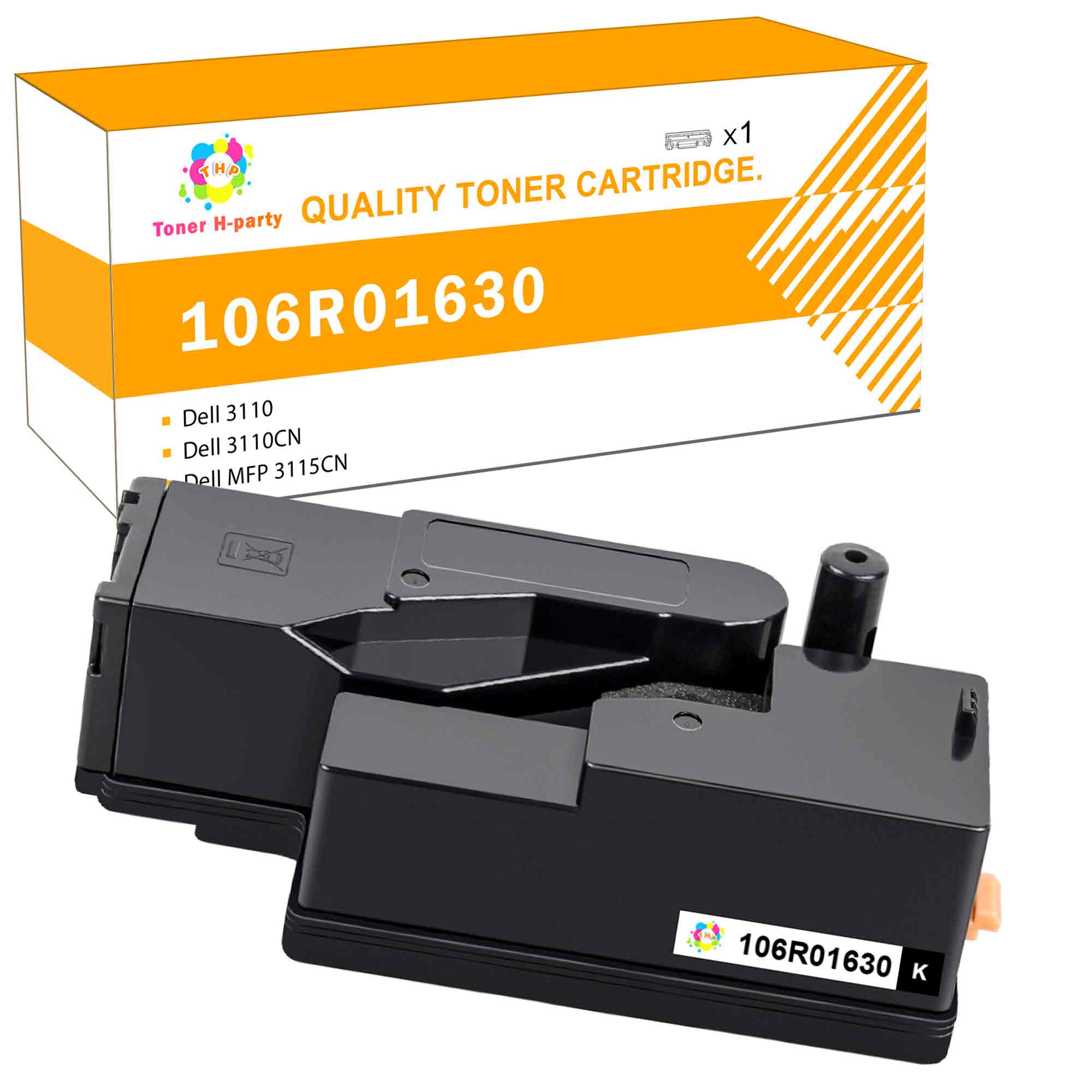 Toner H-Party 1-Pack Compatible Toner Cartridge Replacement for Xerox ...