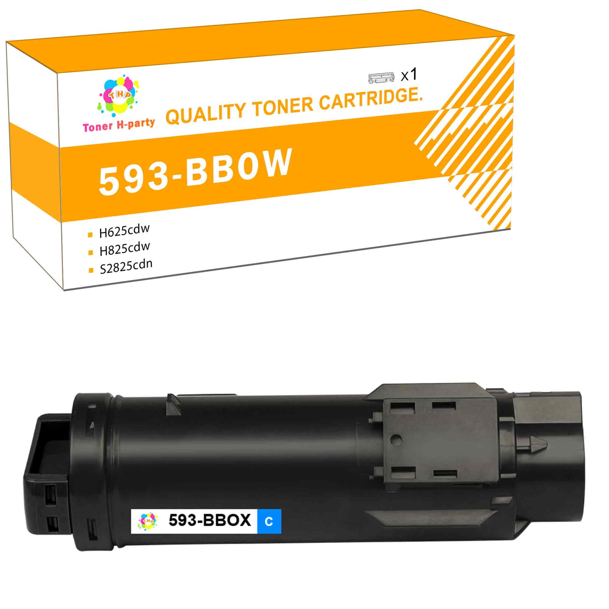 Toner H-Party 1-Pack Compatible Toner Cartridge Replacement for Dell ...