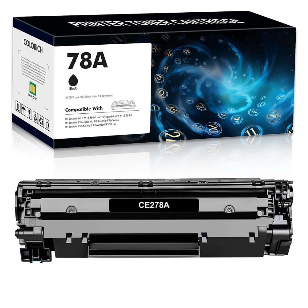 78A Black Toner Cartridge High Yield Compatible for HP 78A CE278A 278A ...