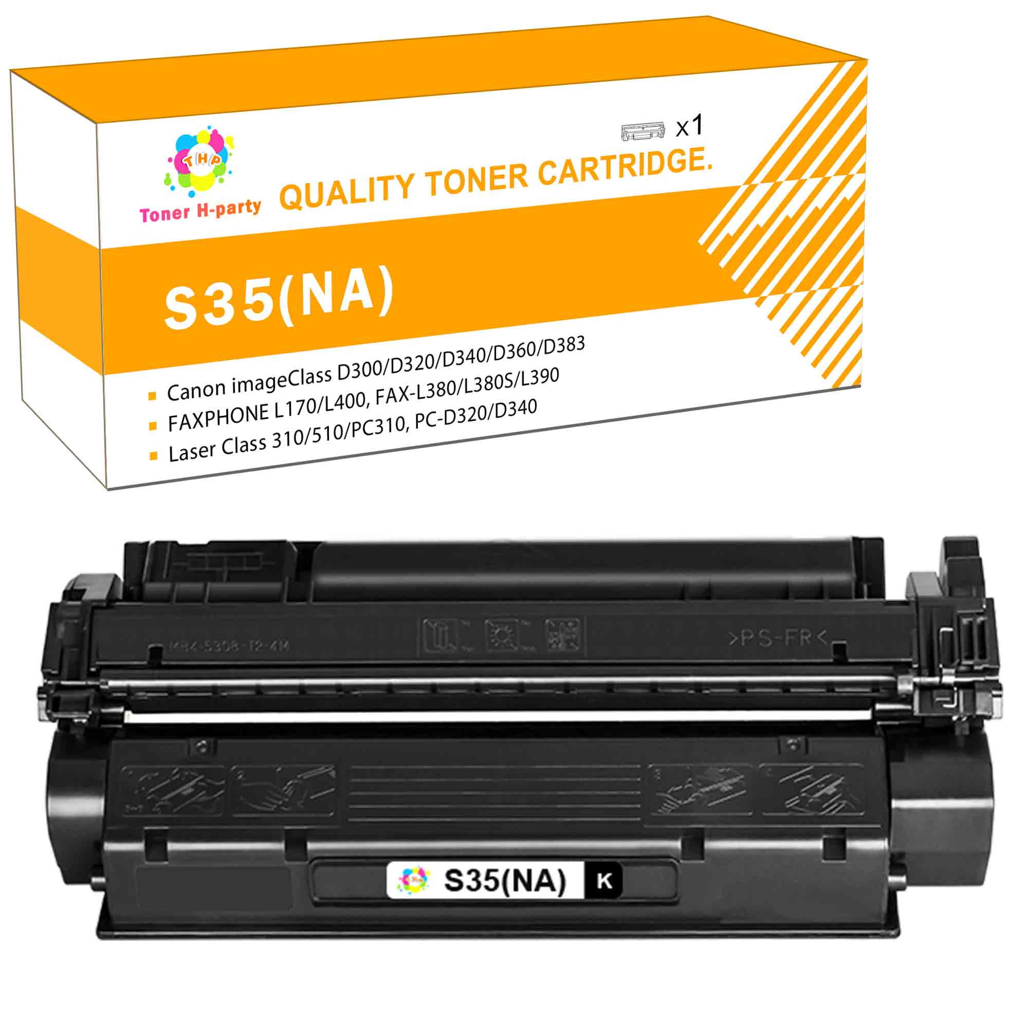 Toner H-Party 1-Pack Compatible Toner Cartridge for Canon S35 (NA ...