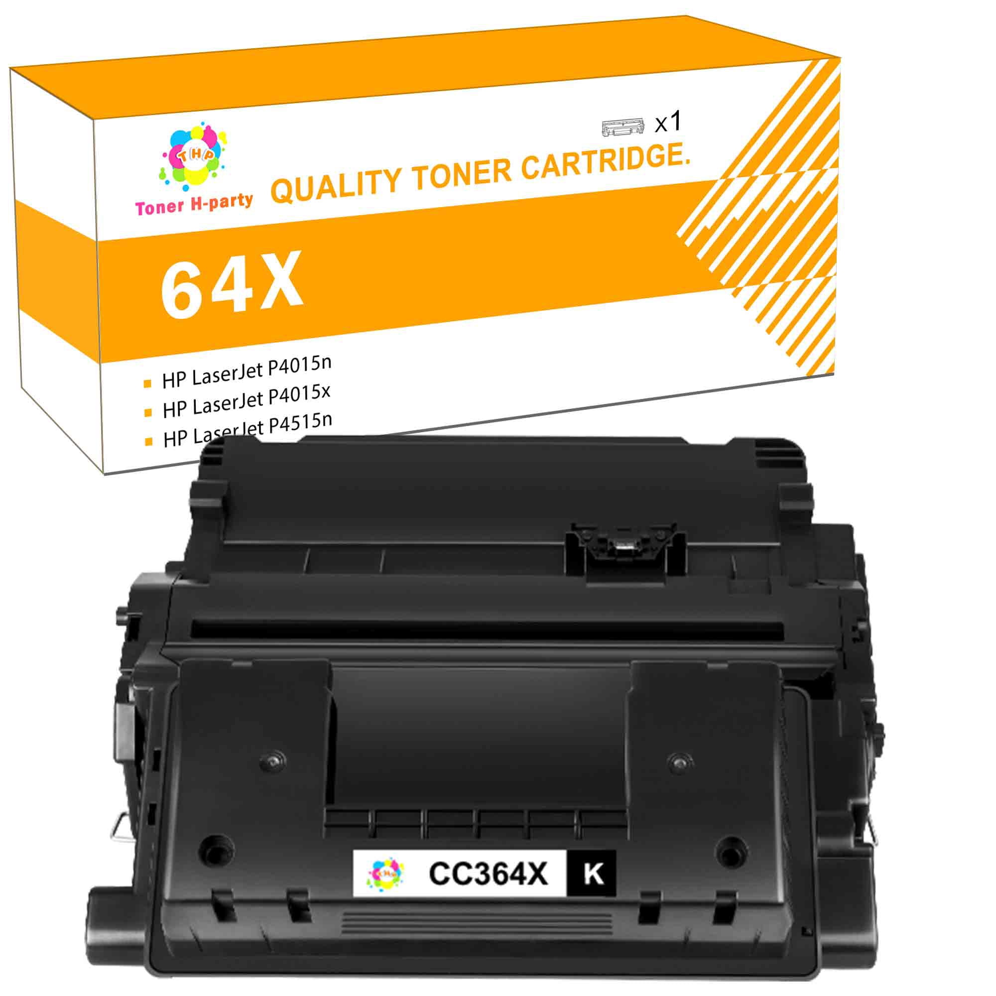 Toner H-Party 1-Pack Compatible Toner Cartridge for HP 64X CC364X ...