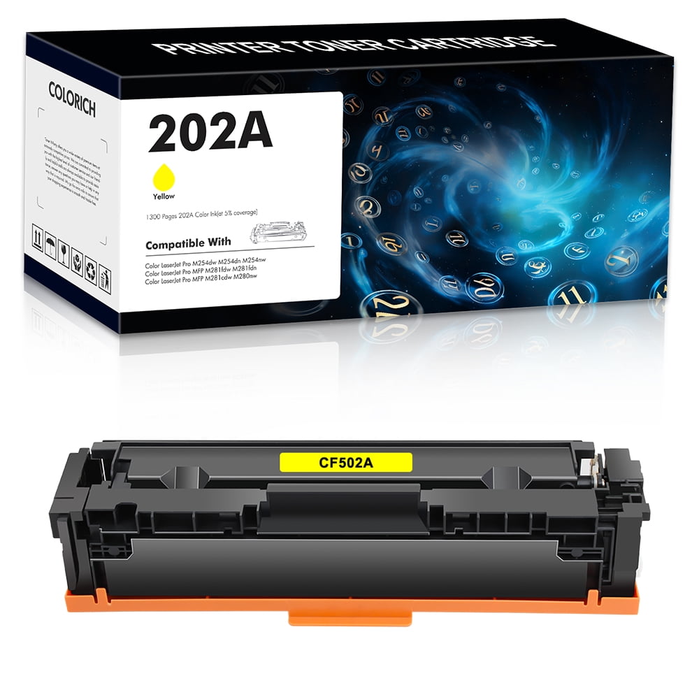 Colorich 1-Pack Compatible Toner Cartridge for HP CF500A 202A Printer ...