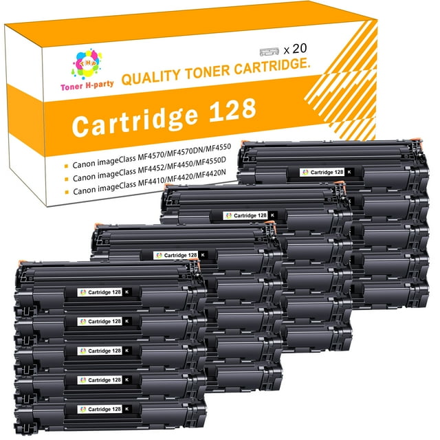 Toner H-Party 20-Pack Compatible Toner Cartridge Replacment for Canon ...