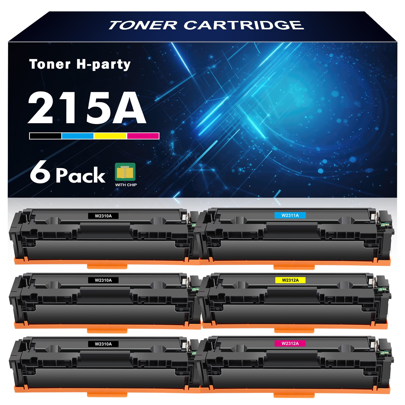 215A Toner Cartridge With Chip Compatible for HP 215A W2310A M182nw HP ...