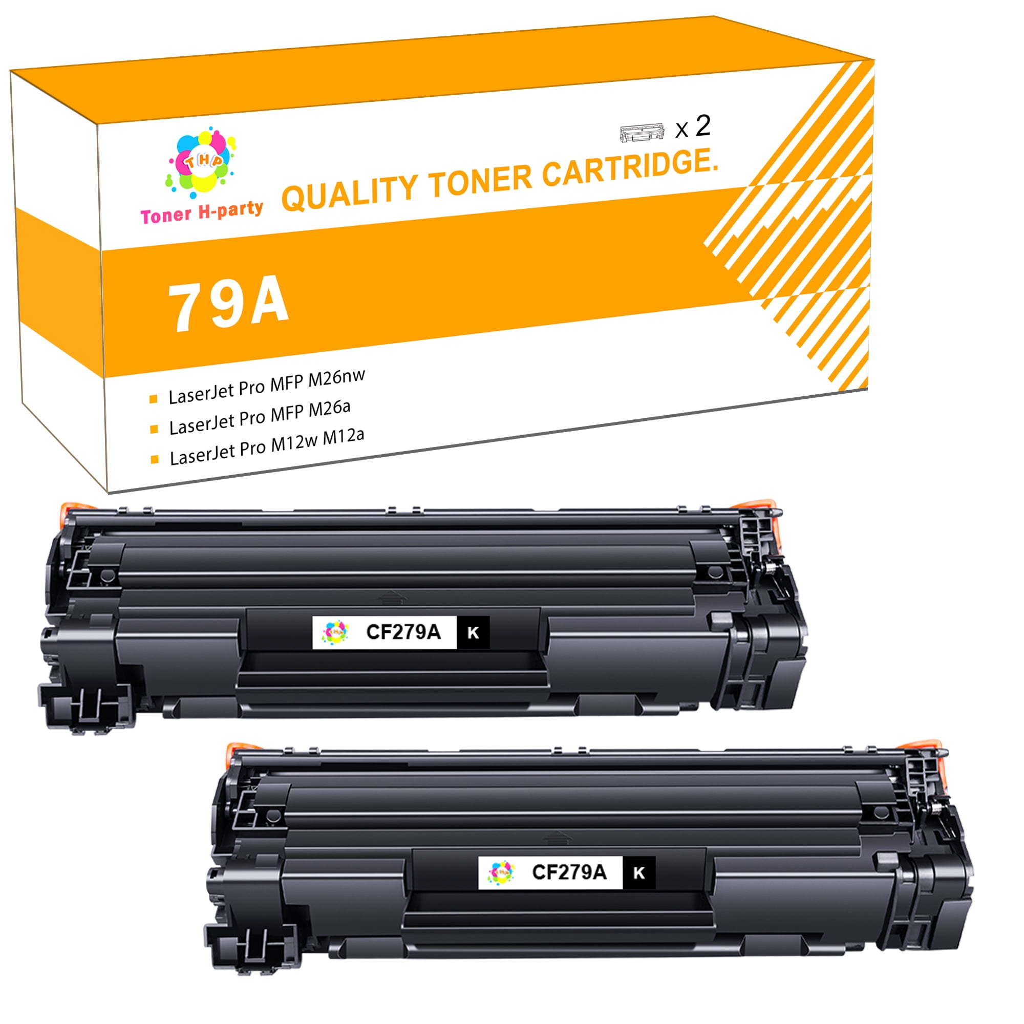 Toner H-Party 79A Toner Cartridge Replacement Compatible for HP 79A CF279A Used for HP LaserJet ...
