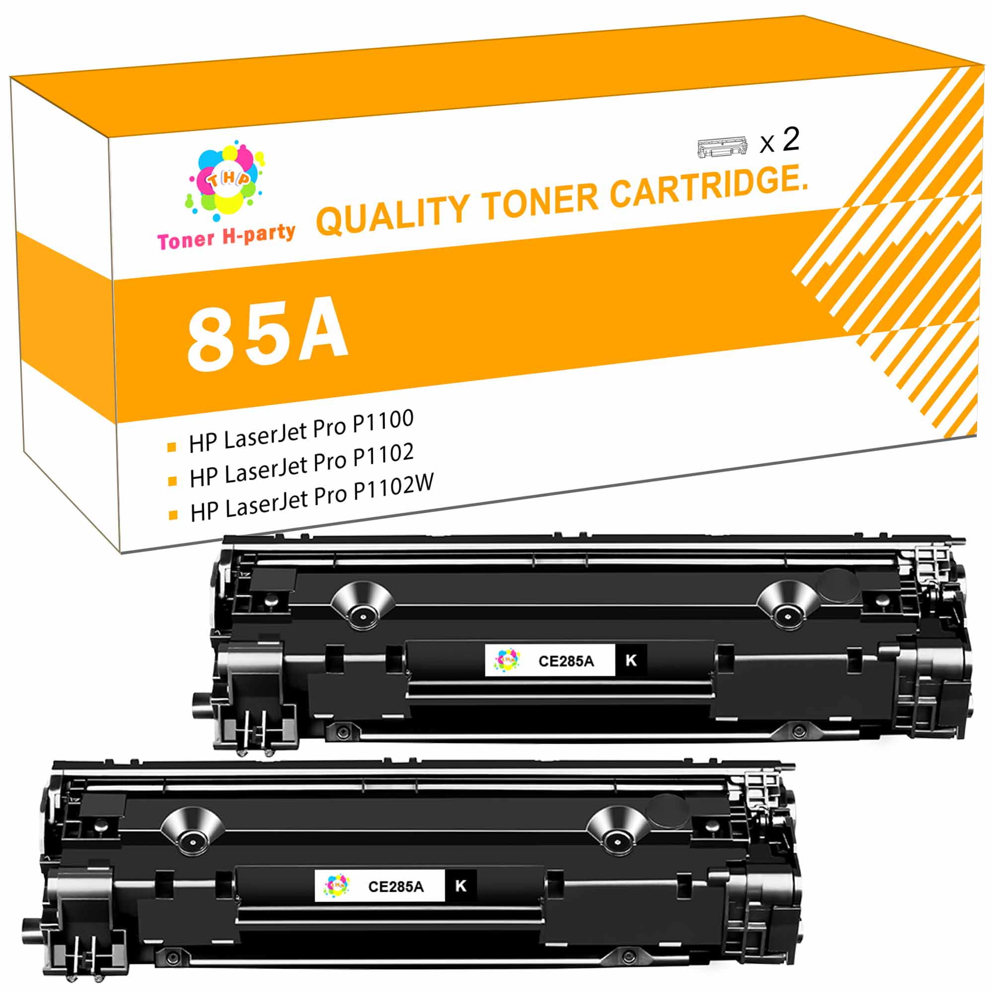 Toner H-Party 85A CE285A Compatible 85A Toner Cartridge for HP 85A ...