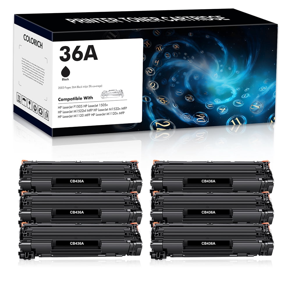 Colorich CB436 36A 36a toner Compatible Toner Cartridge for LaserJet ...