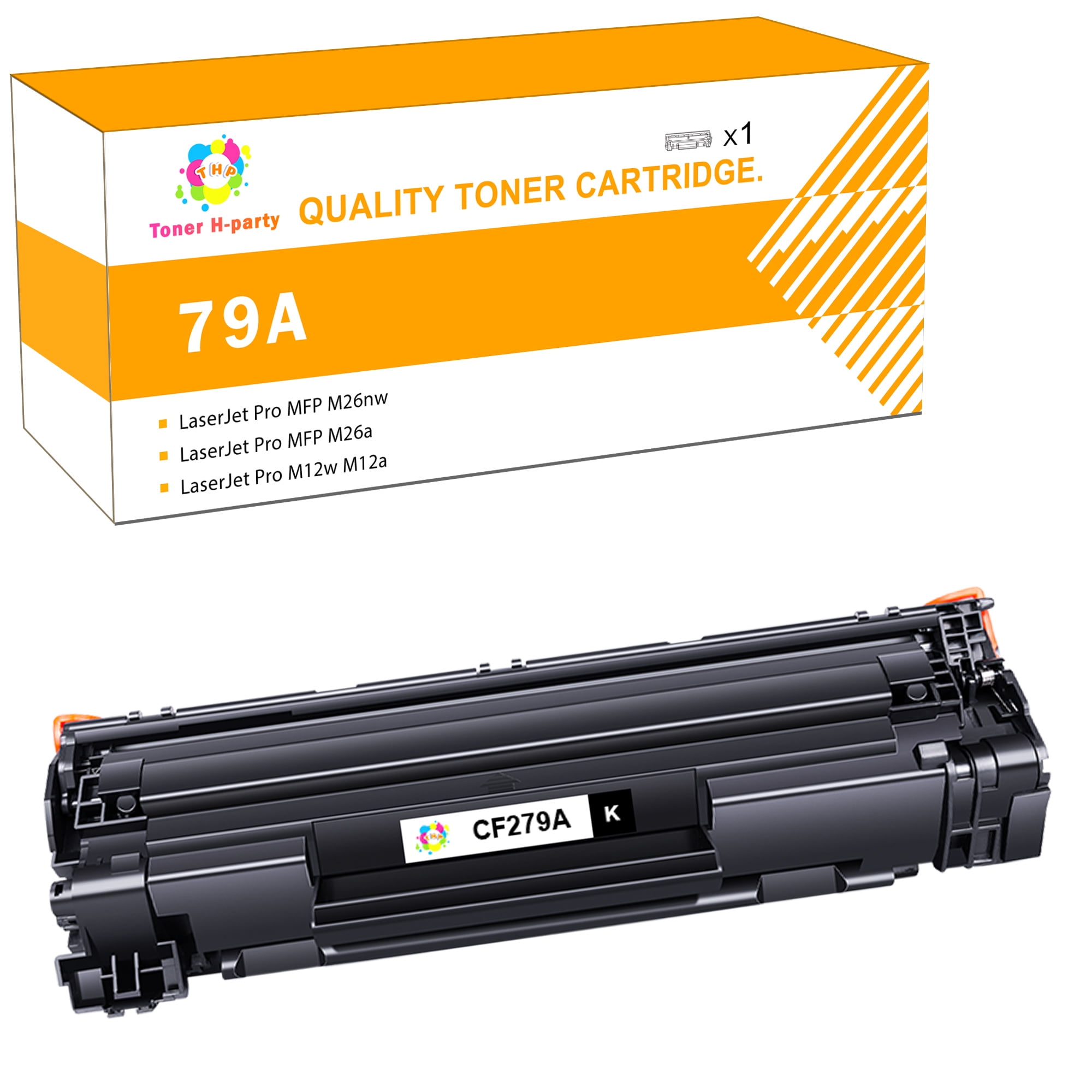 Toner H-Party Compatible 79A Toner Cartridge Replacement for HP CF279A ...