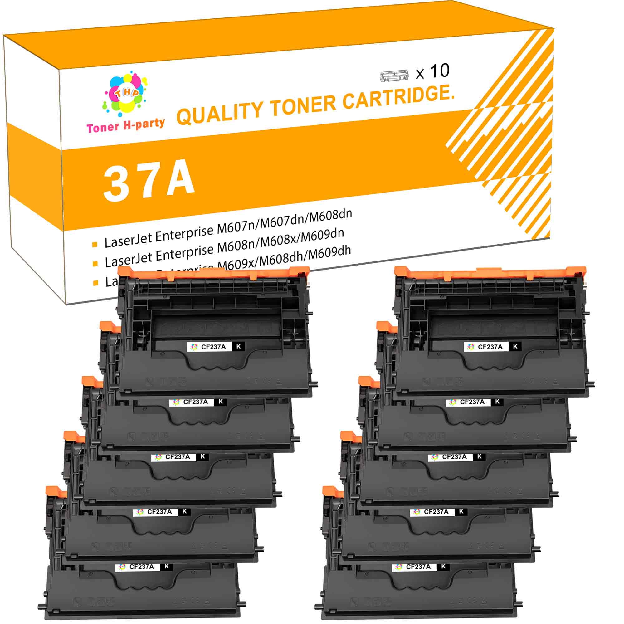 Toner H-Party Compatible Toner Cartridge for HP CF237A 37A CF237X 37X ...
