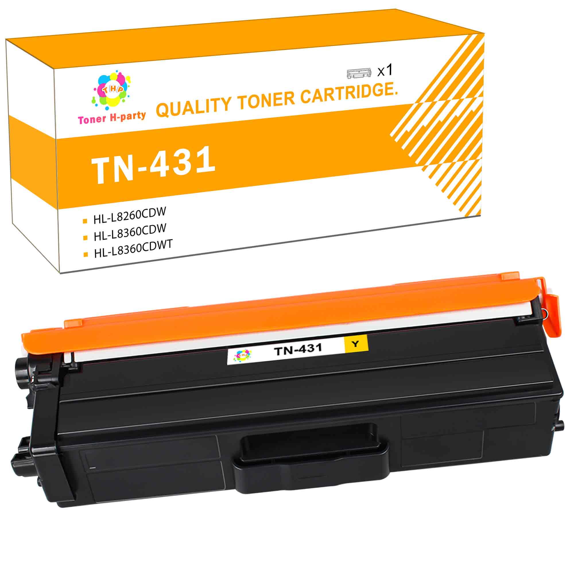 Toner H-Party Compatible Toner Cartridge Replacement for Brother TN ...