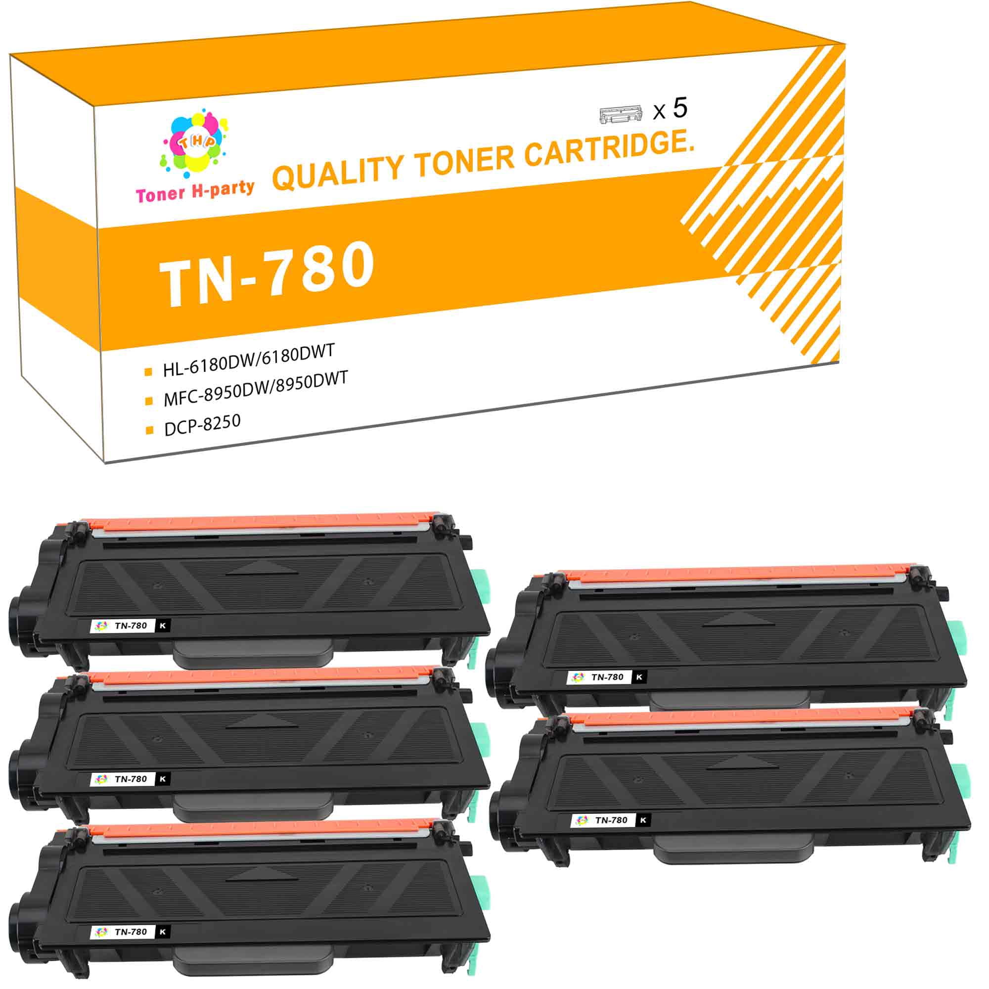 Toner H-Party Compatible Toner Cartridge Replacement for Brother TN-780 ...