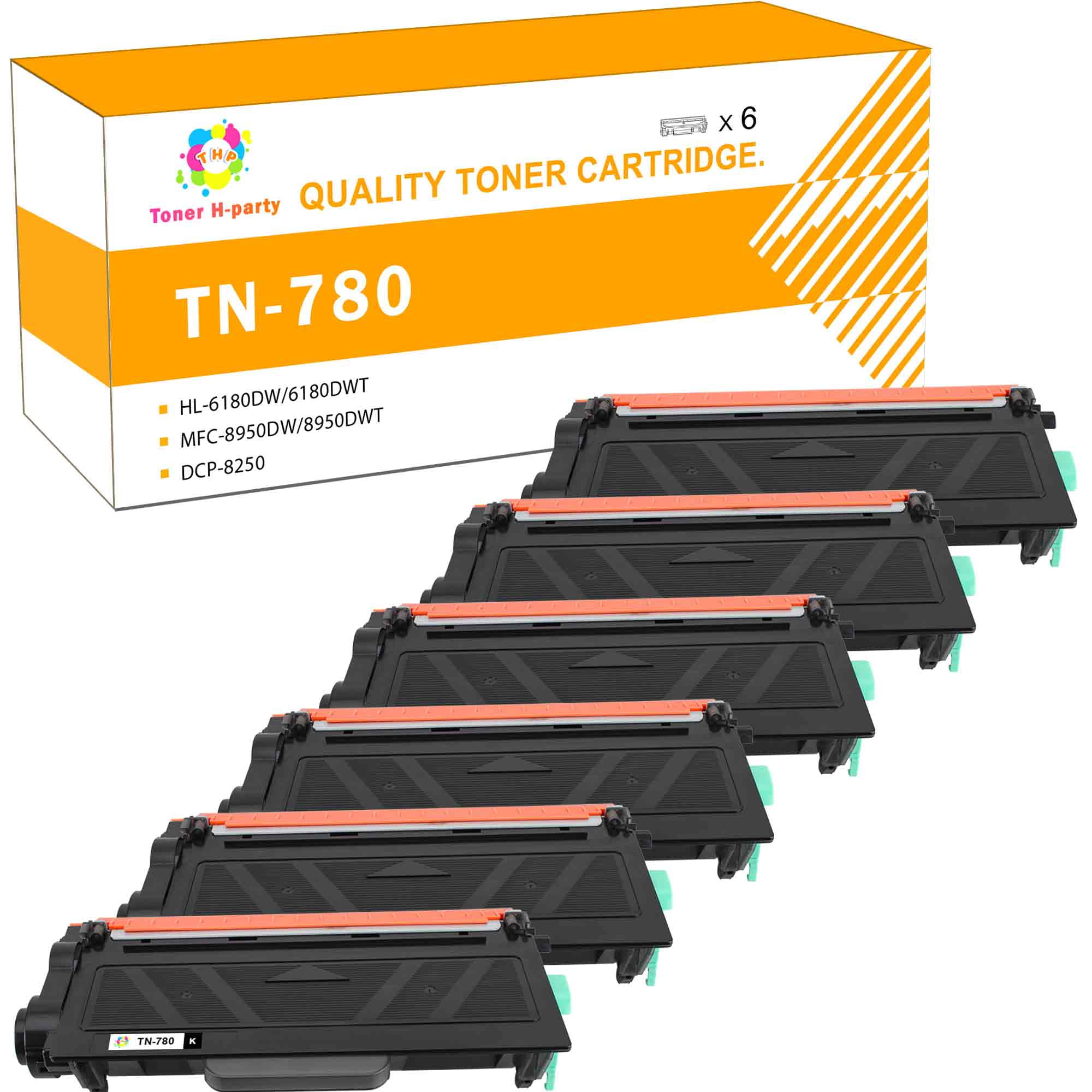 Toner H-Party Compatible Toner Cartridge Replacement for Brother TN-780 ...