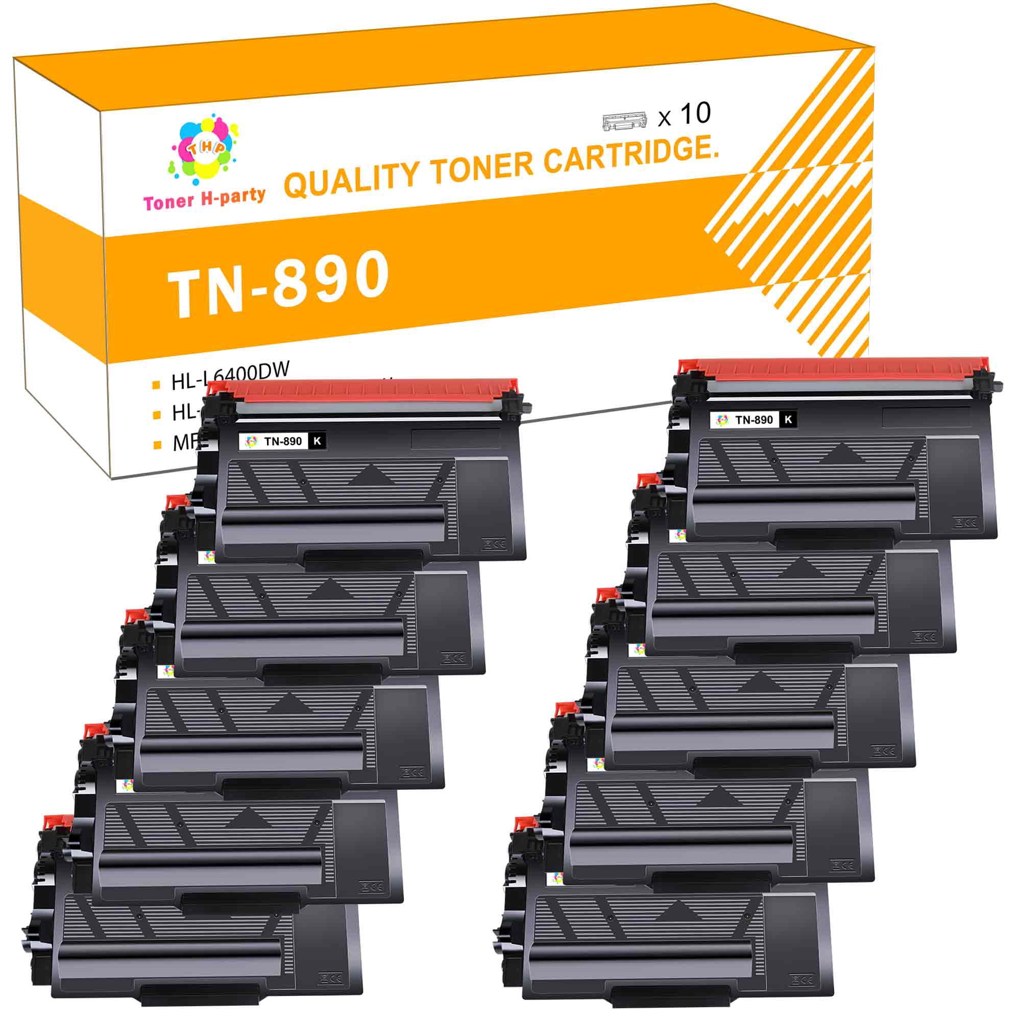 Toner H-Party Compatible Toner Cartridge Replacement for Brother TN-890 ...