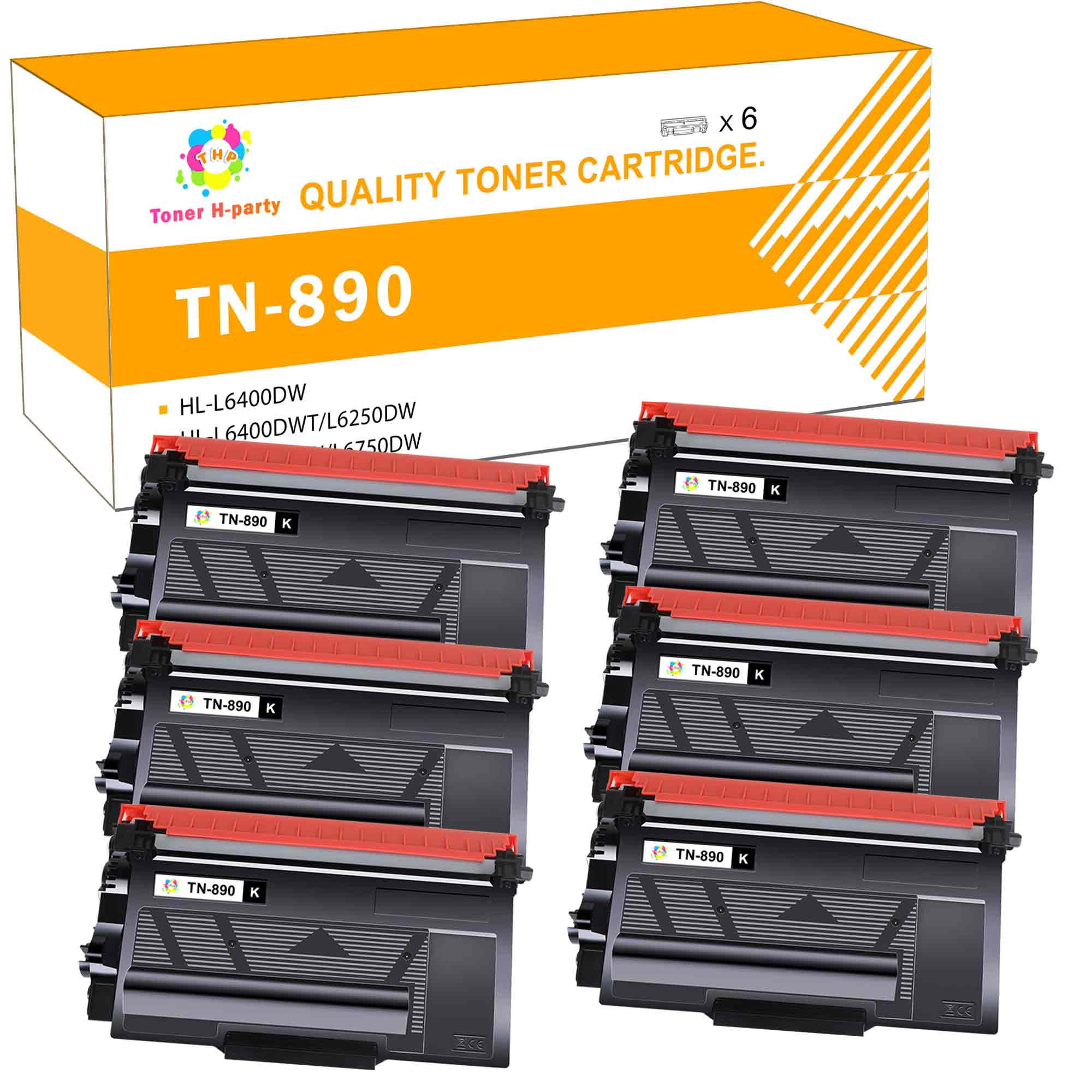 Toner H-Party Compatible Toner Cartridge Replacement for Brother TN-890 ...