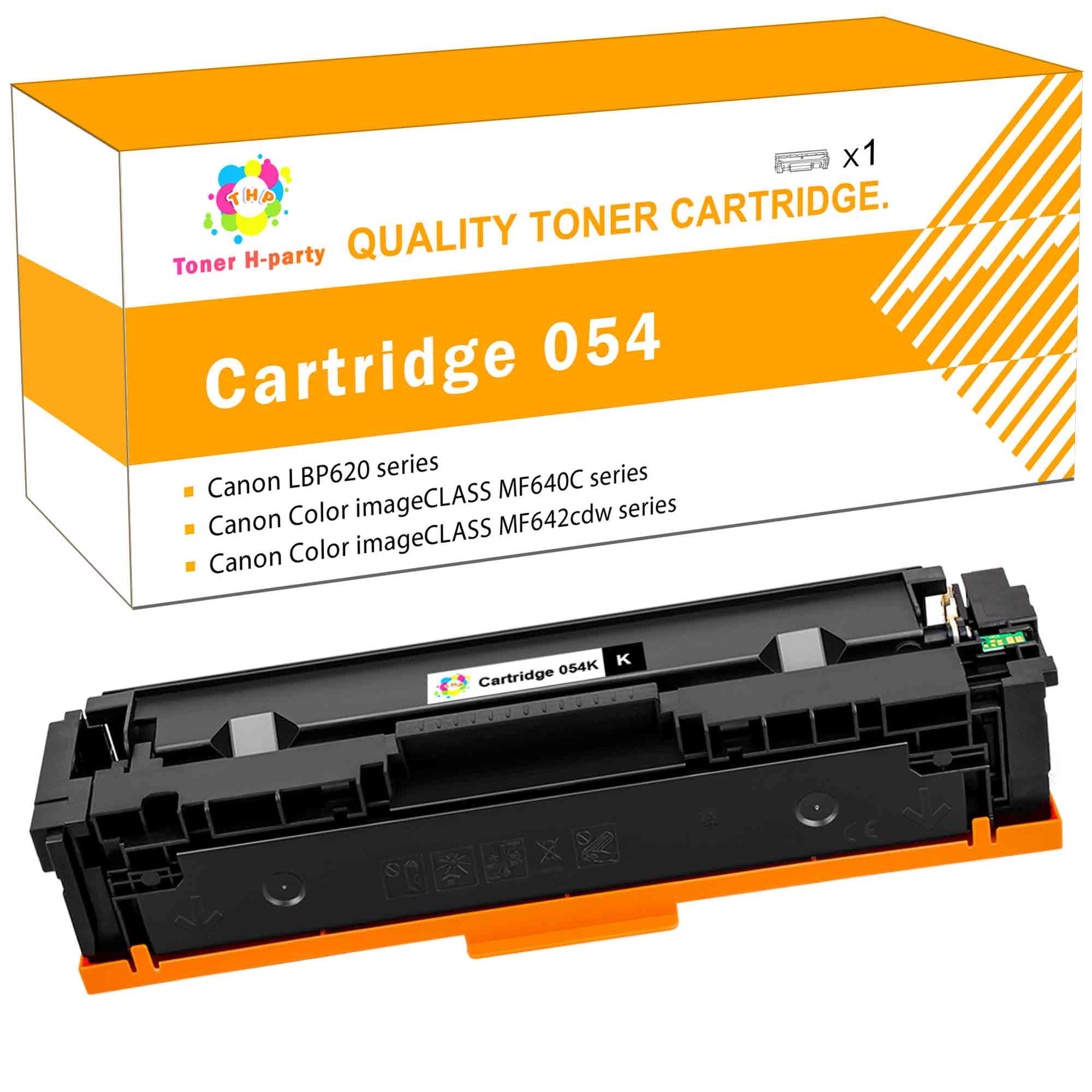 Toner H-Party Compatible Toner Cartridge Replacement for Canon 054 Color Image Class MF644Cdw ...