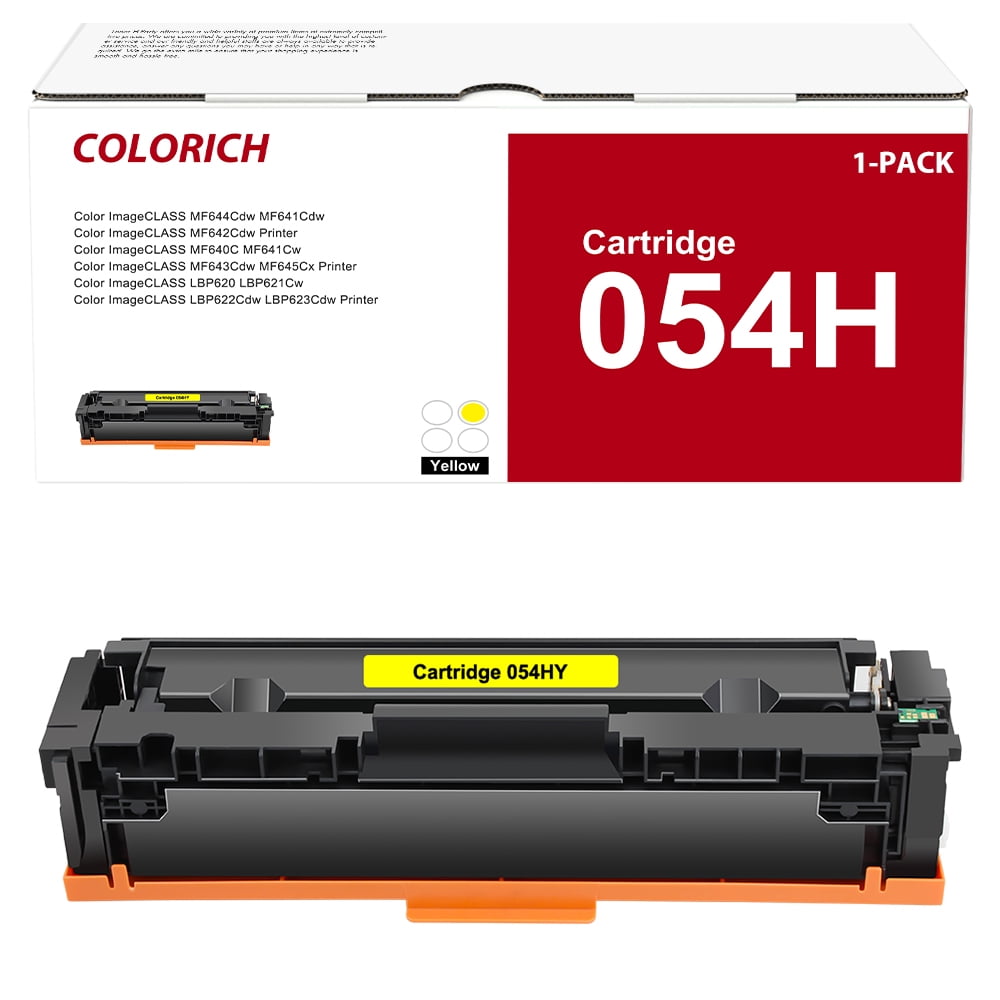 Colorich Compatible Toner Cartridge Replacement for Canon 054H CRG 054 ...