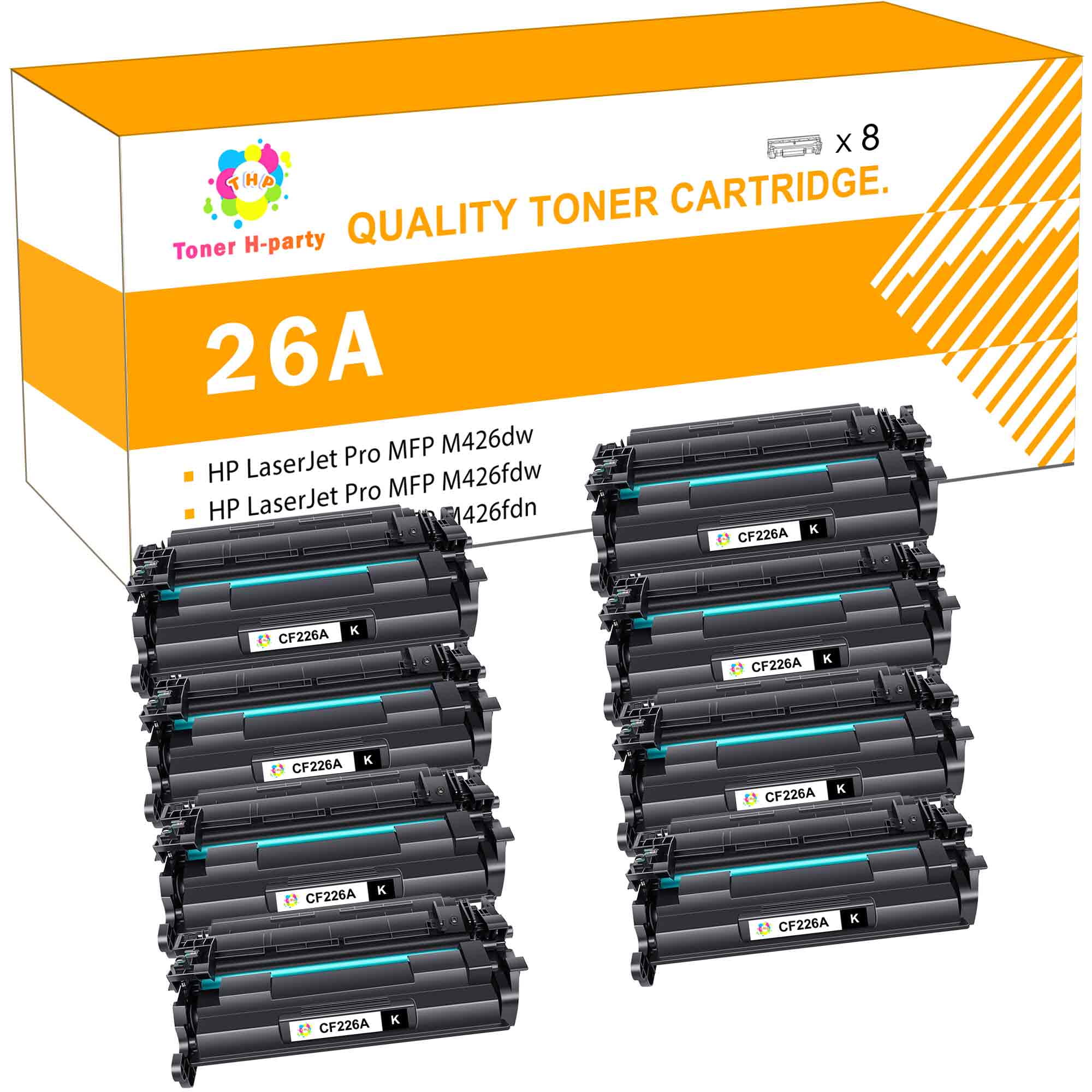 Toner H-Party Compatible Toner Cartridge Replacement for HP 26A CF226A ...