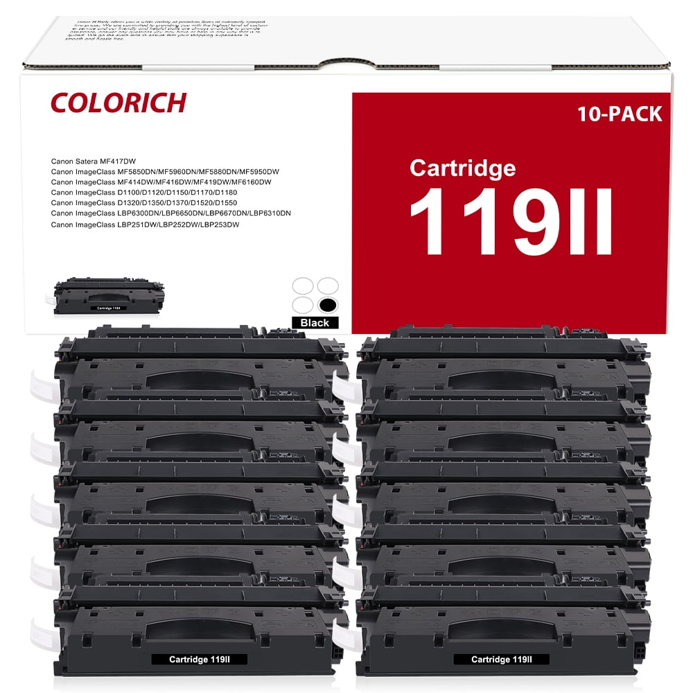 Colorich Compatible Toner Cartridge for Canon 119II Imageclass MF414DW ...