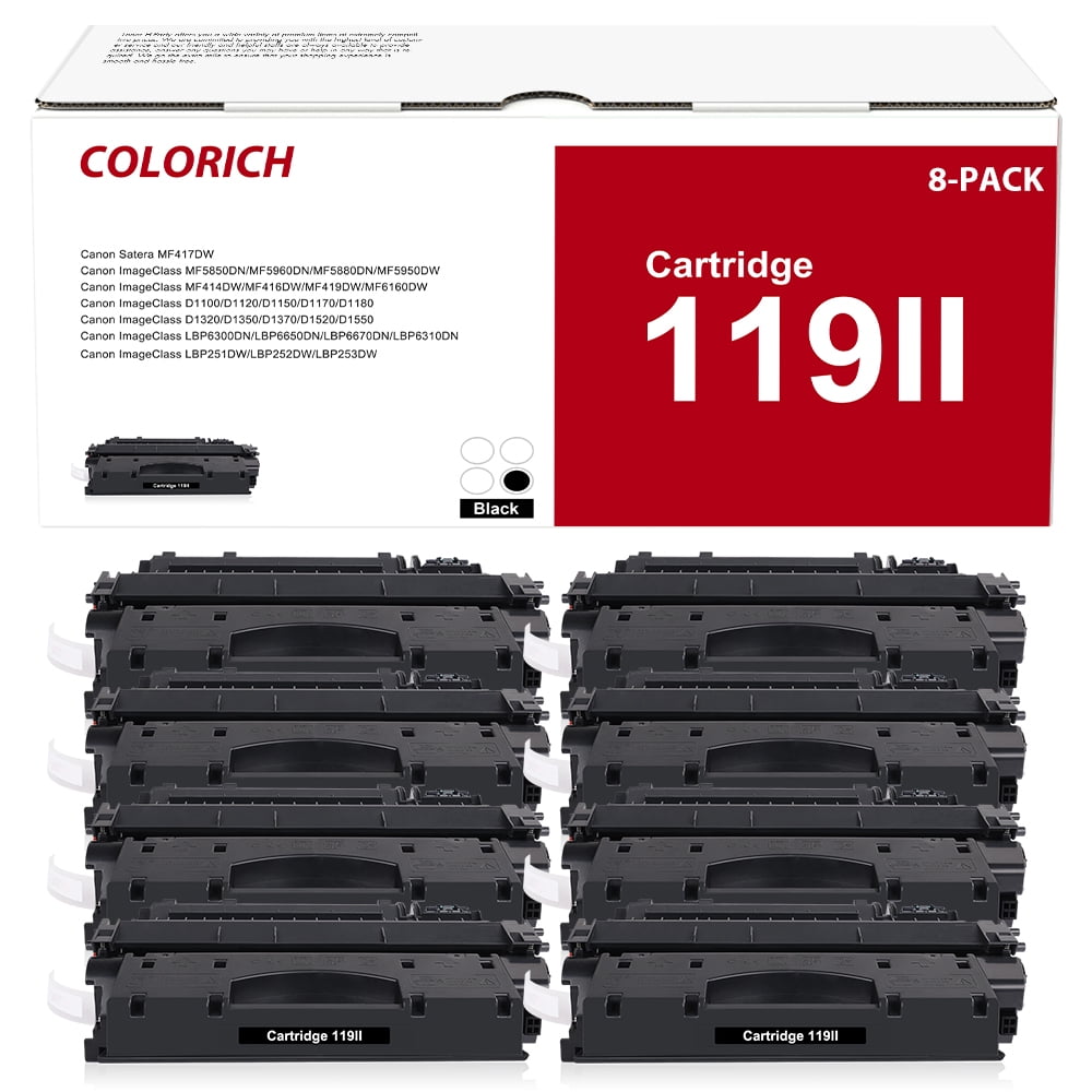Colorich Compatible Toner Cartridge for Canon 119II Imageclass MF414DW ...