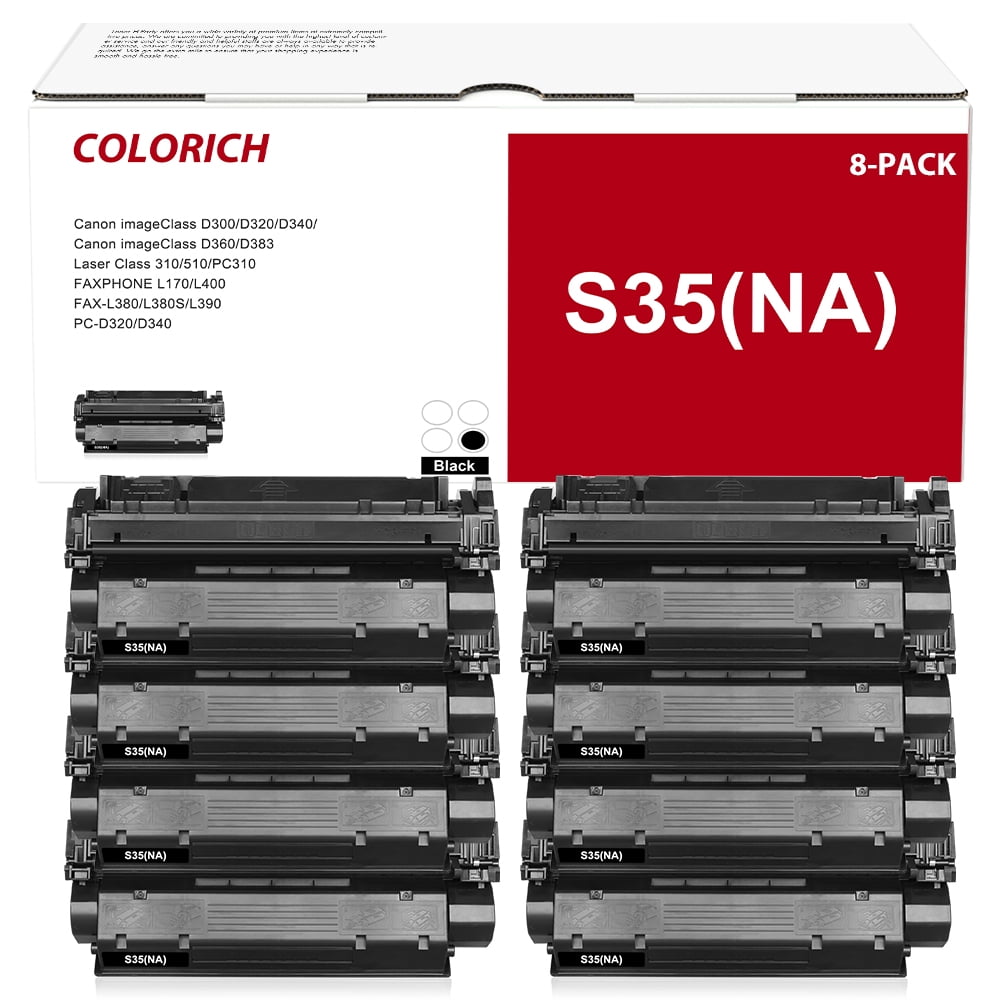 Colorich Compatible Toner Cartridge for Canon S35(NA) ImageClass D300 ...