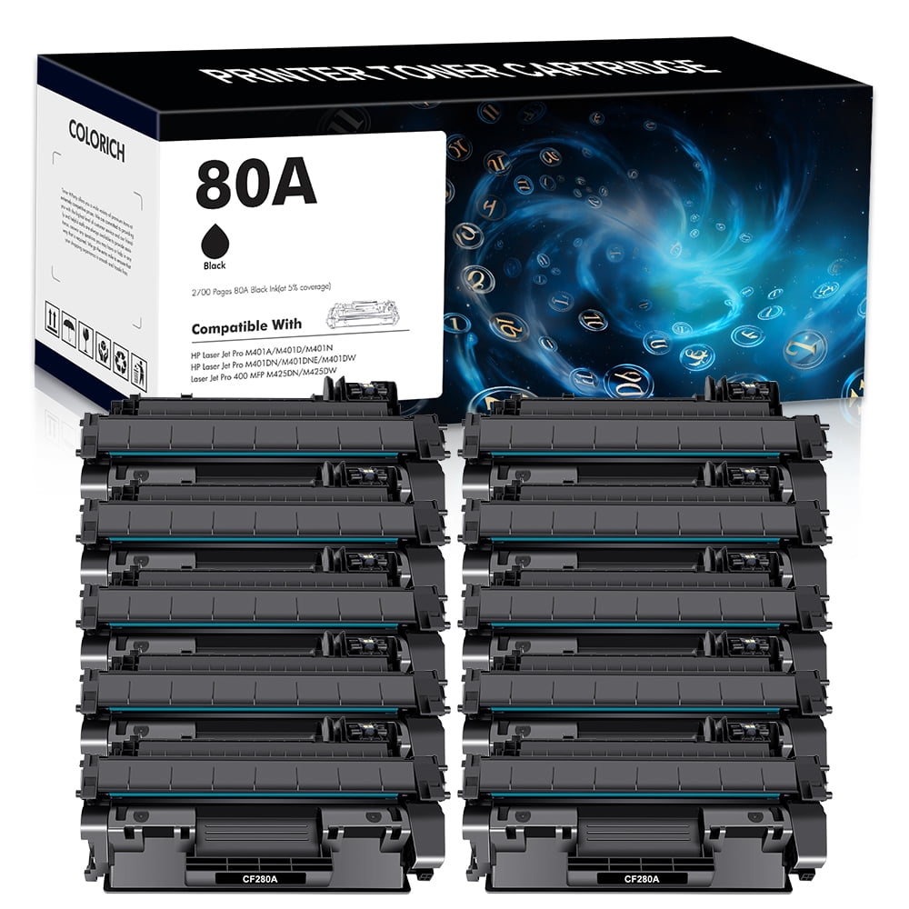 80A Toner Cartridge Compatible for HP 80A Toner Cartridge Black for HP ...