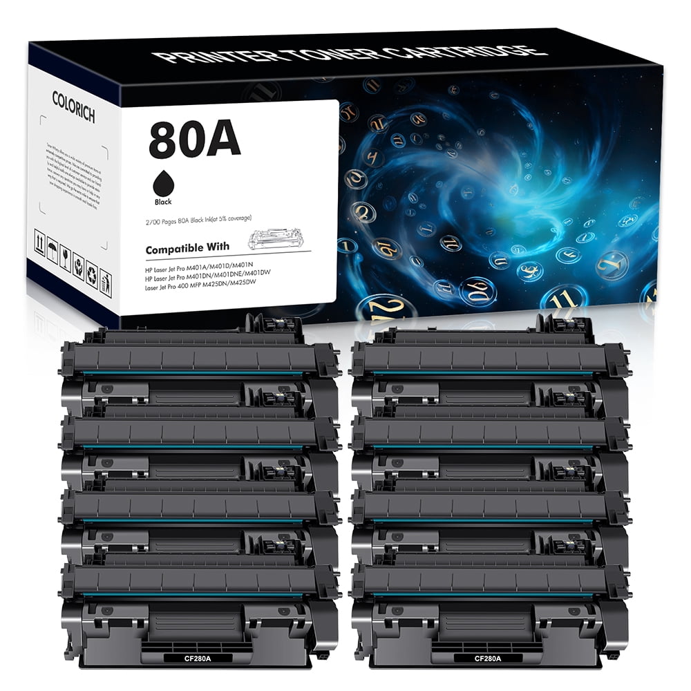80A Toner Cartridge Compatible for HP 80A Toner Cartridge Black for HP ...