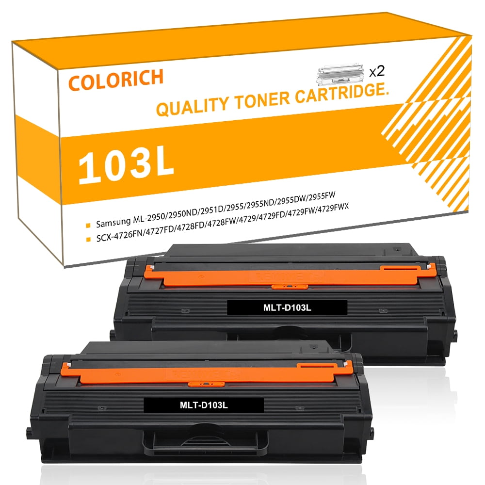 Colorich Compatible Toner for Samsung 103L MLT-D103L MLT-D103L/SEE ML ...