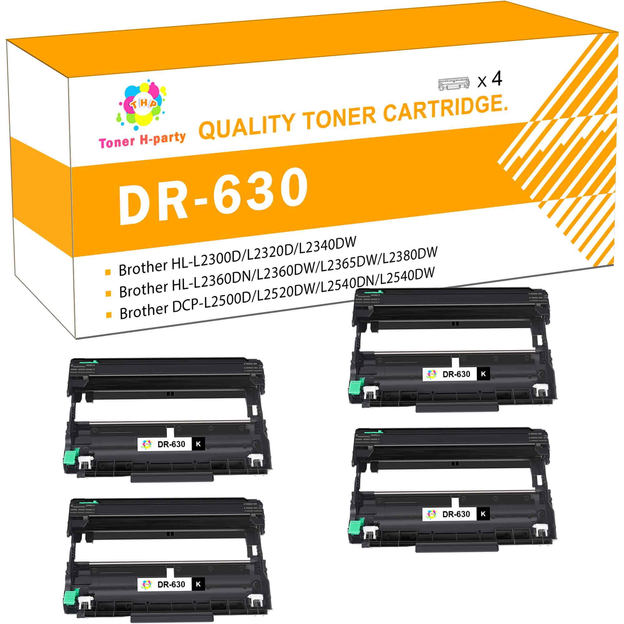 Toner H-Party DR630 Drum Unit Compatible for Brother DR630 DR-630 HL ...