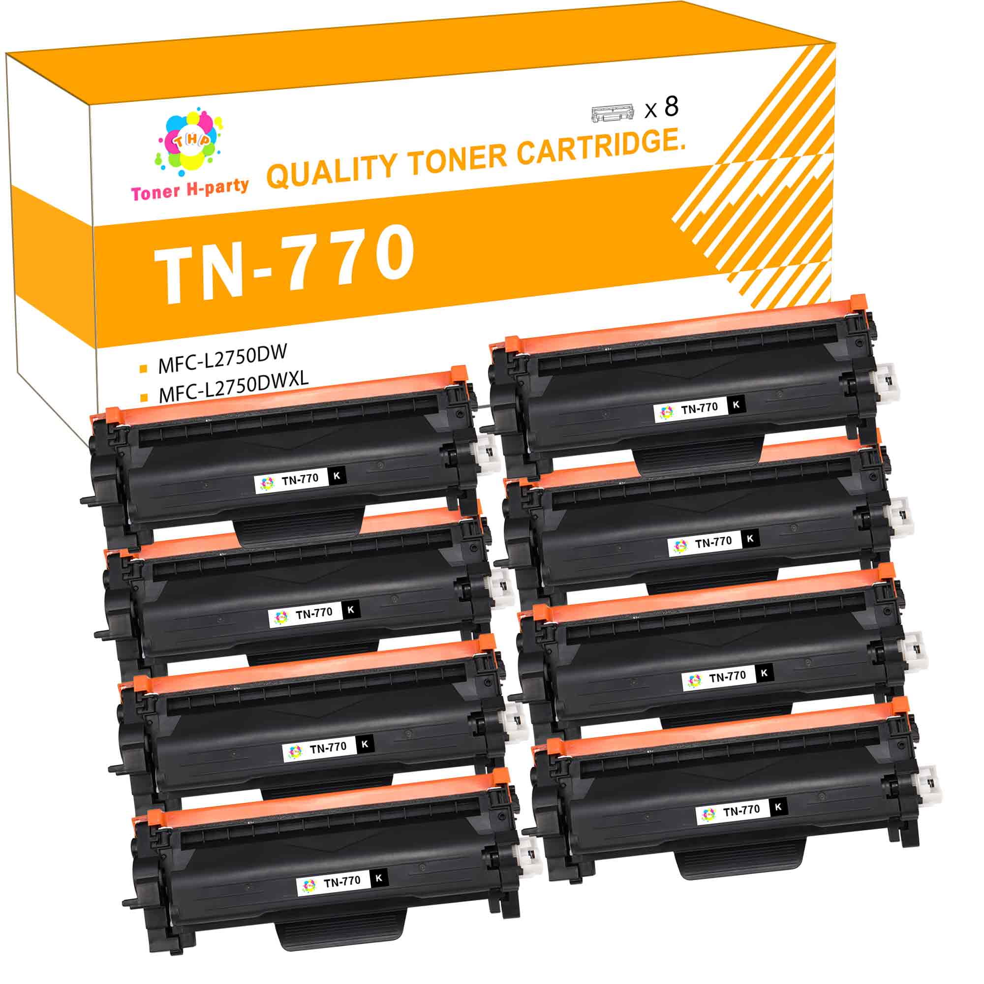 Toner H-Party TN-770 TN770 Toner Cartridge Compatible for Brother TN770 ...