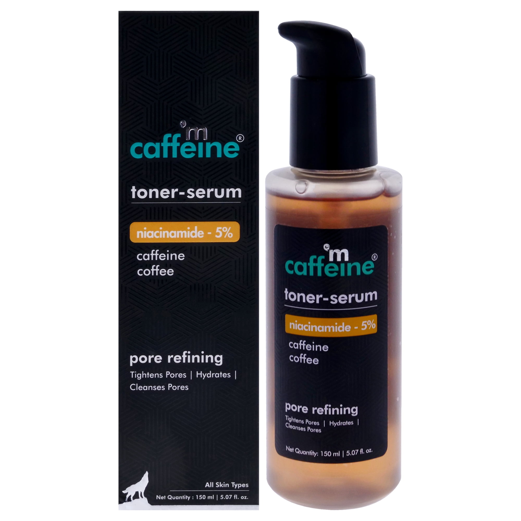 Toner-Serum Niacinamide 5 Percent Caffeine Coffee Pore Refining - All ...