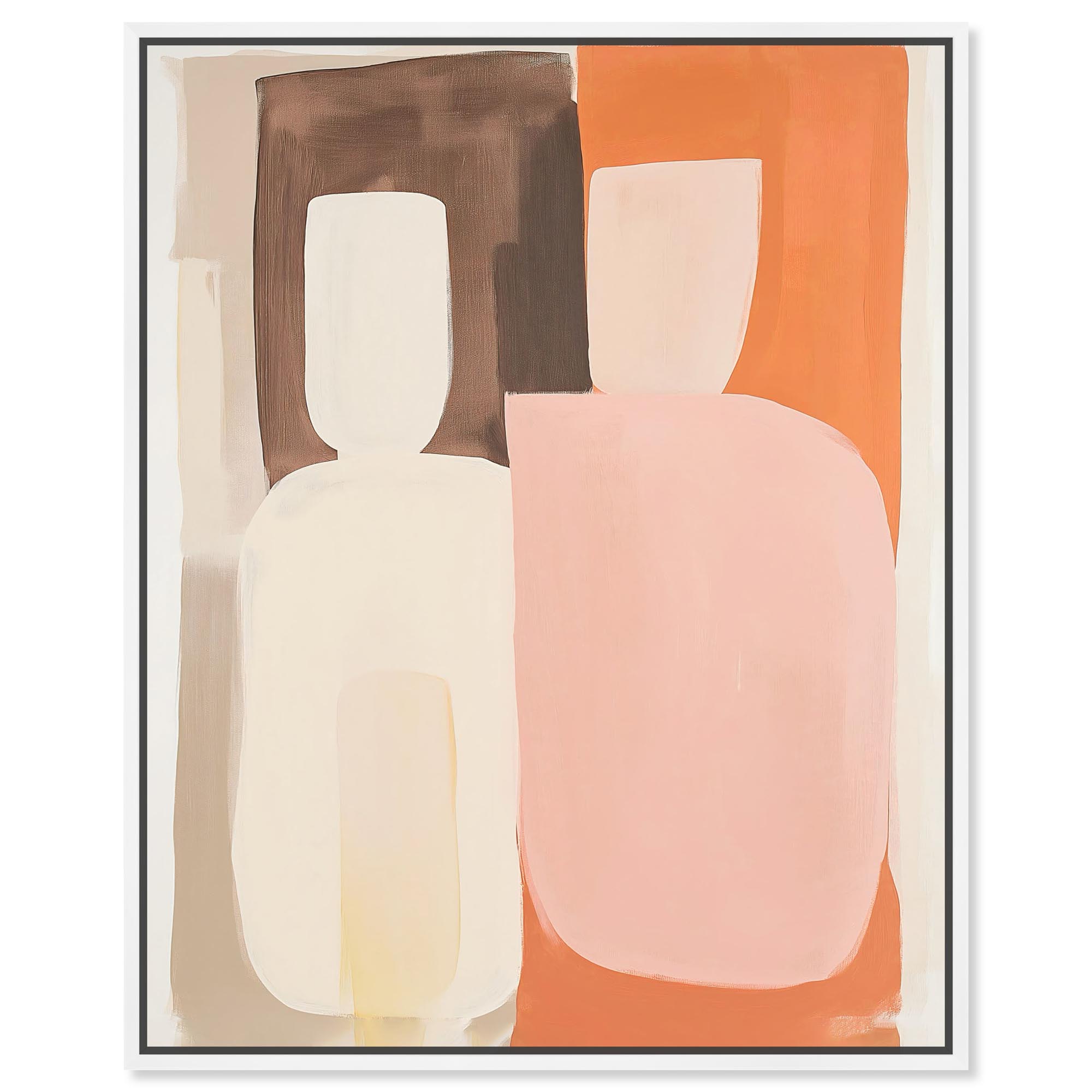 Tones of Restfulness II Canvas Modern Boho Abstract by Art Remedy ...