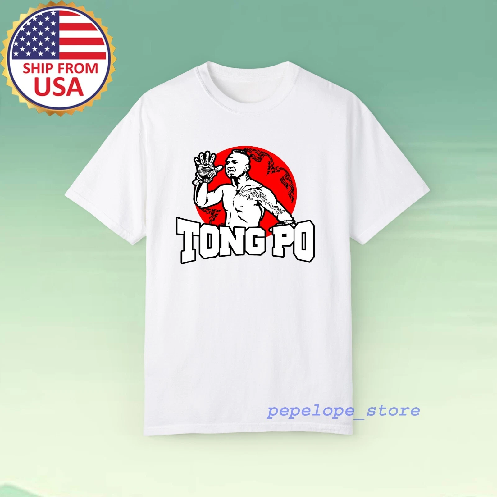 Tong Po Kickboxer Muaythai Movie Van Damme Men's White Size S-5XL ...