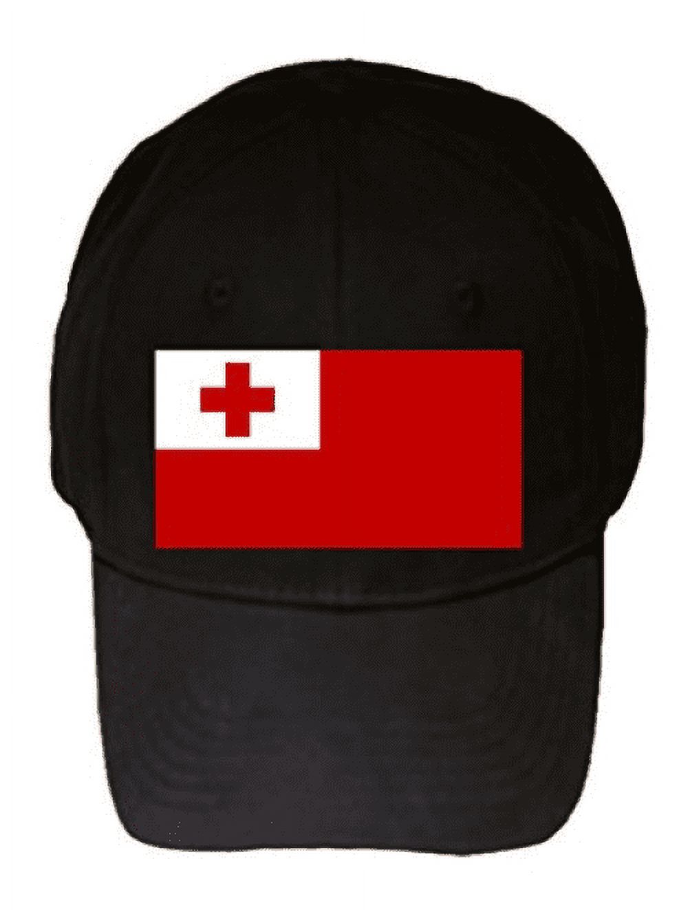 Tonga - World Country National Flags - 100% Cotton Adjustable Hat ...