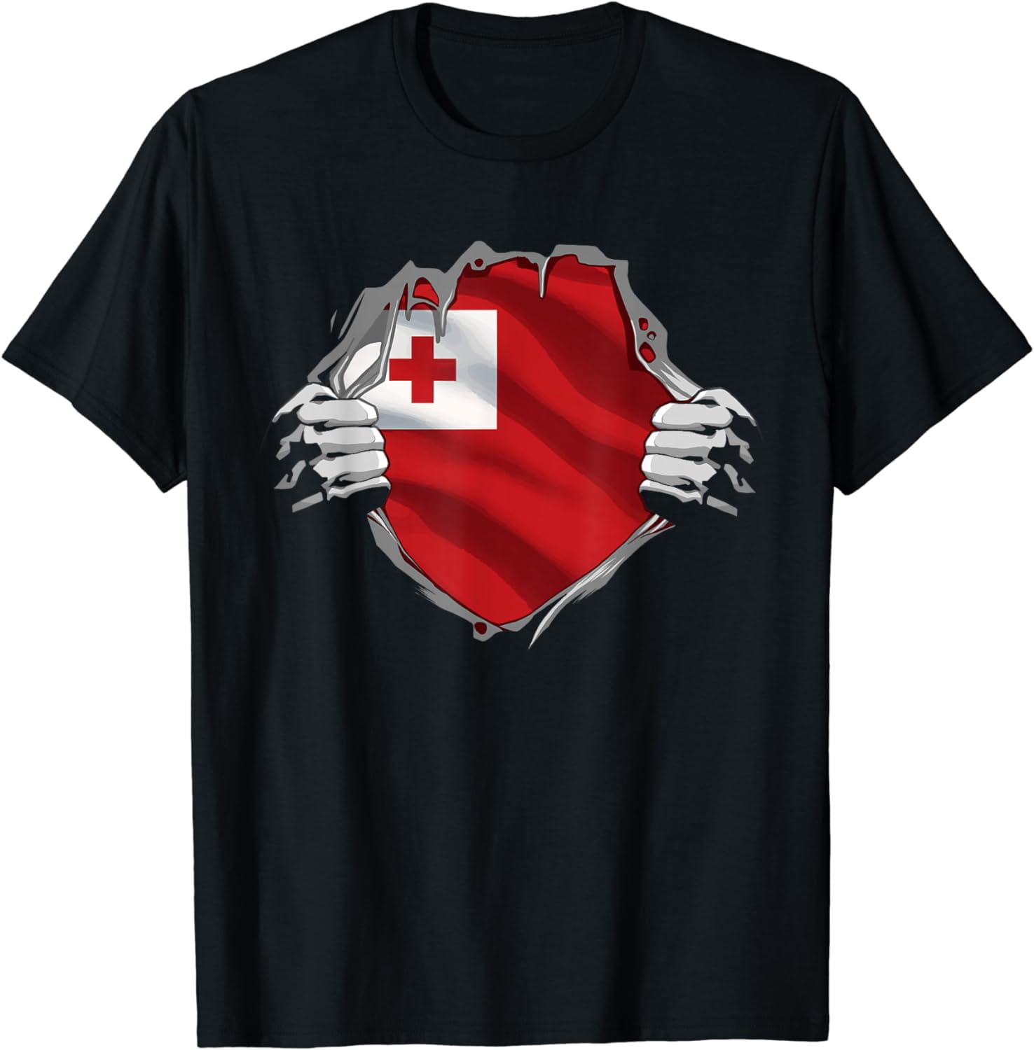 Tongan Shirt Super Tongan Flag Tonga Roots Heritage Citizen T-Shirt ...