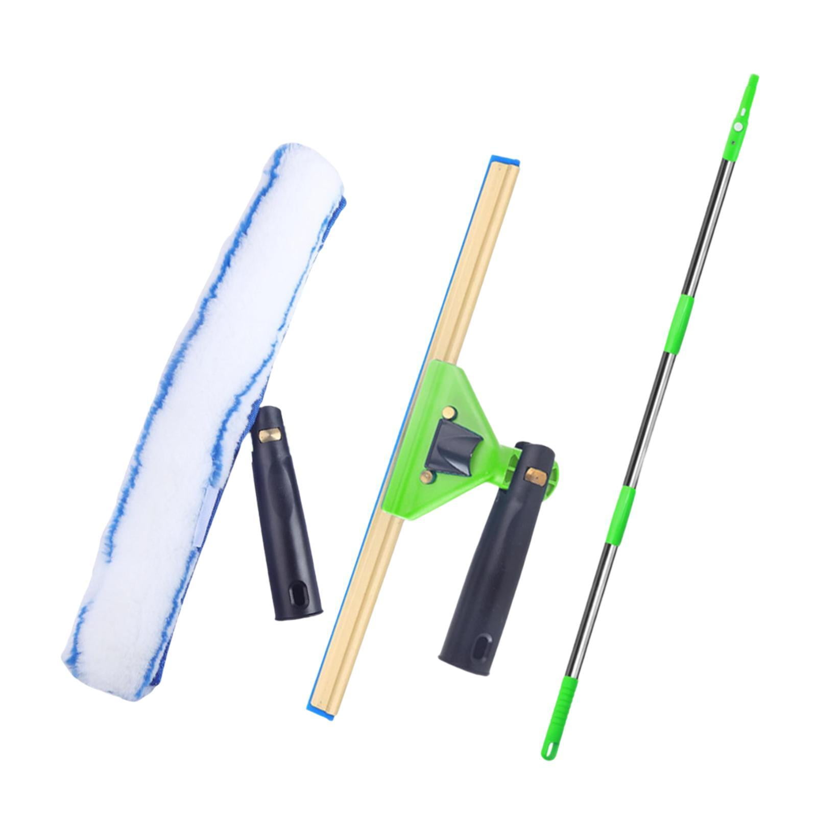 Tongina 3 Pieces Glass Cleaning Scrape Tool Set Water Broom Squeegee ...
