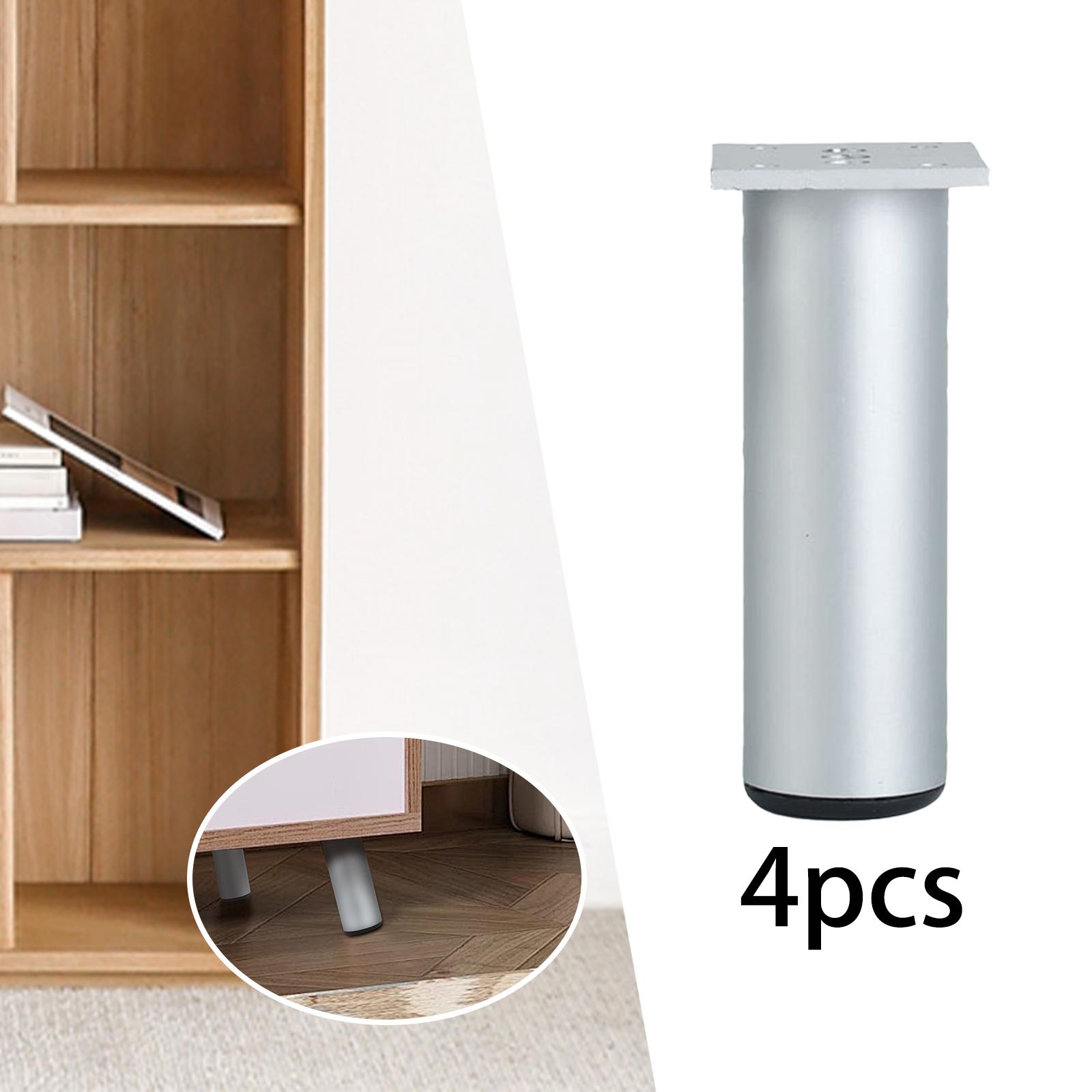 Tongina 4 Pieces Furniture Foot Bed Frame Fixed Support Feet Adjustable ...