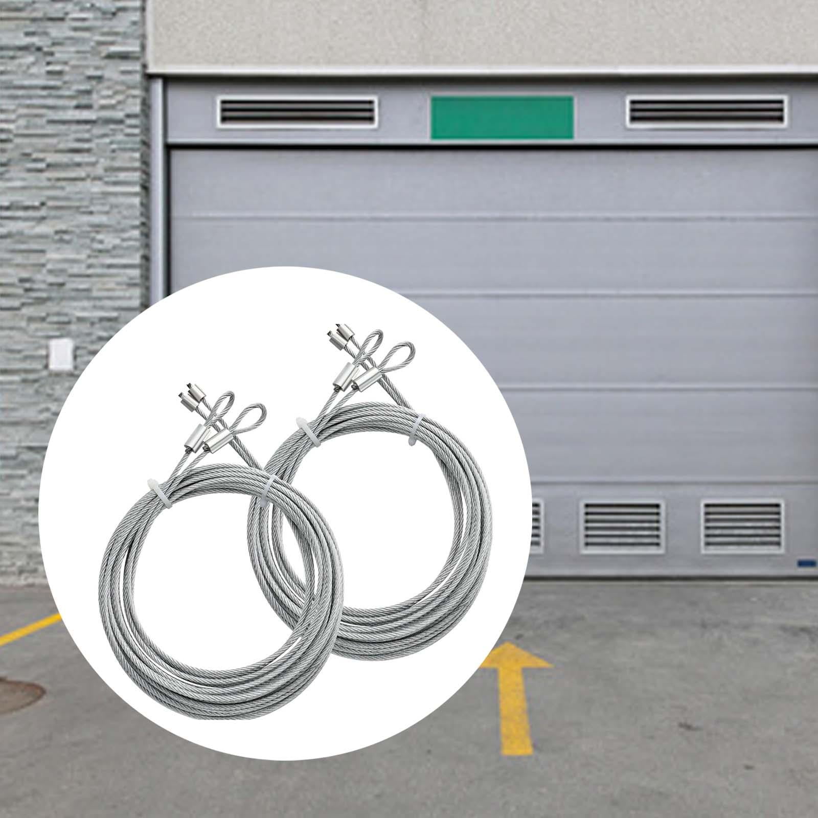 Tongina 4Pcs Garage Door Cables Garage Door Cable Spare Parts Replaces ...