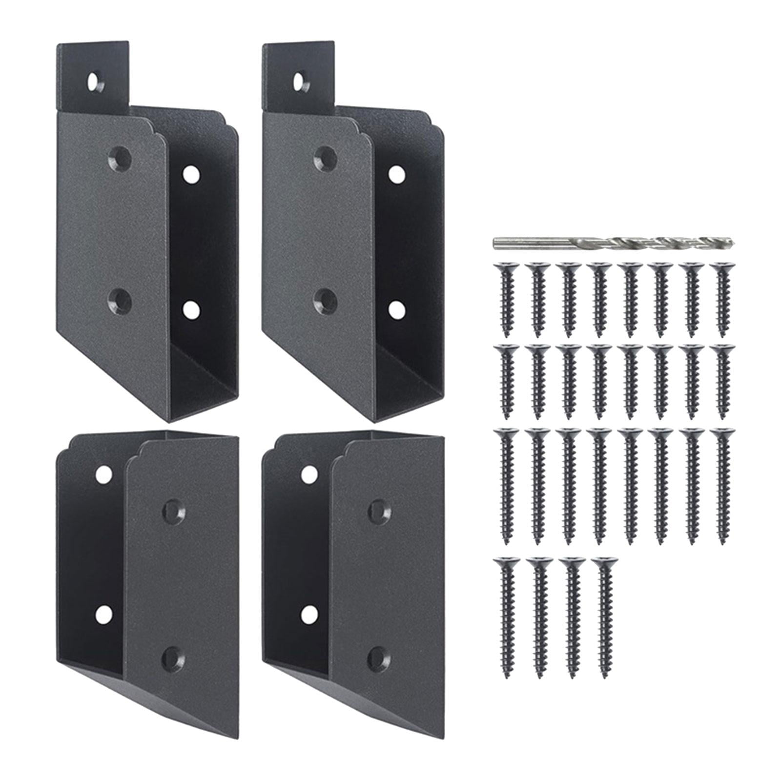 Tongina 4x Deck Railing Bracket Connector Parts Accessories, Stainless ...