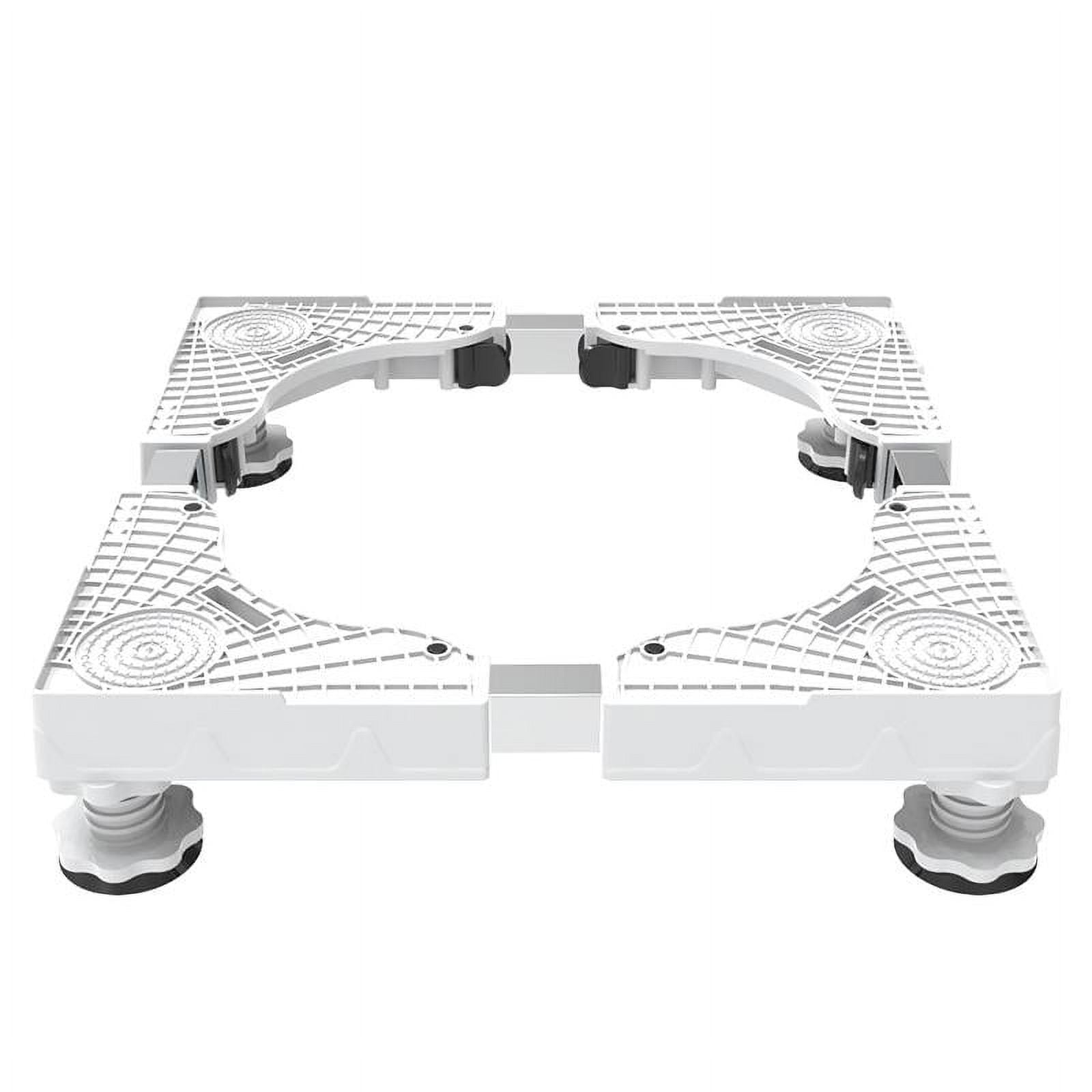 Tongina Adjustable Washing Machine Base Fridge Undercarriage Stand ...