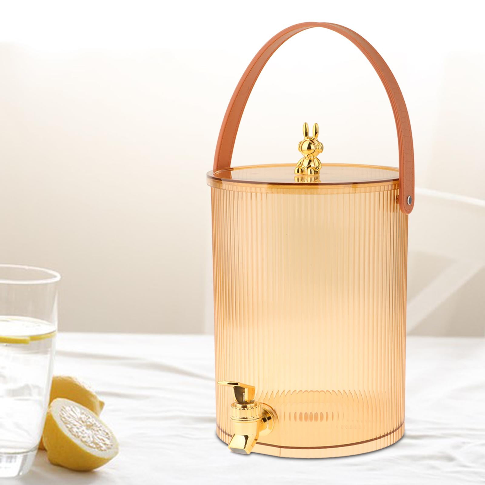 Tongina Beverage Dispenser Cold Water Jug with Faucet Sturdy Portable ...