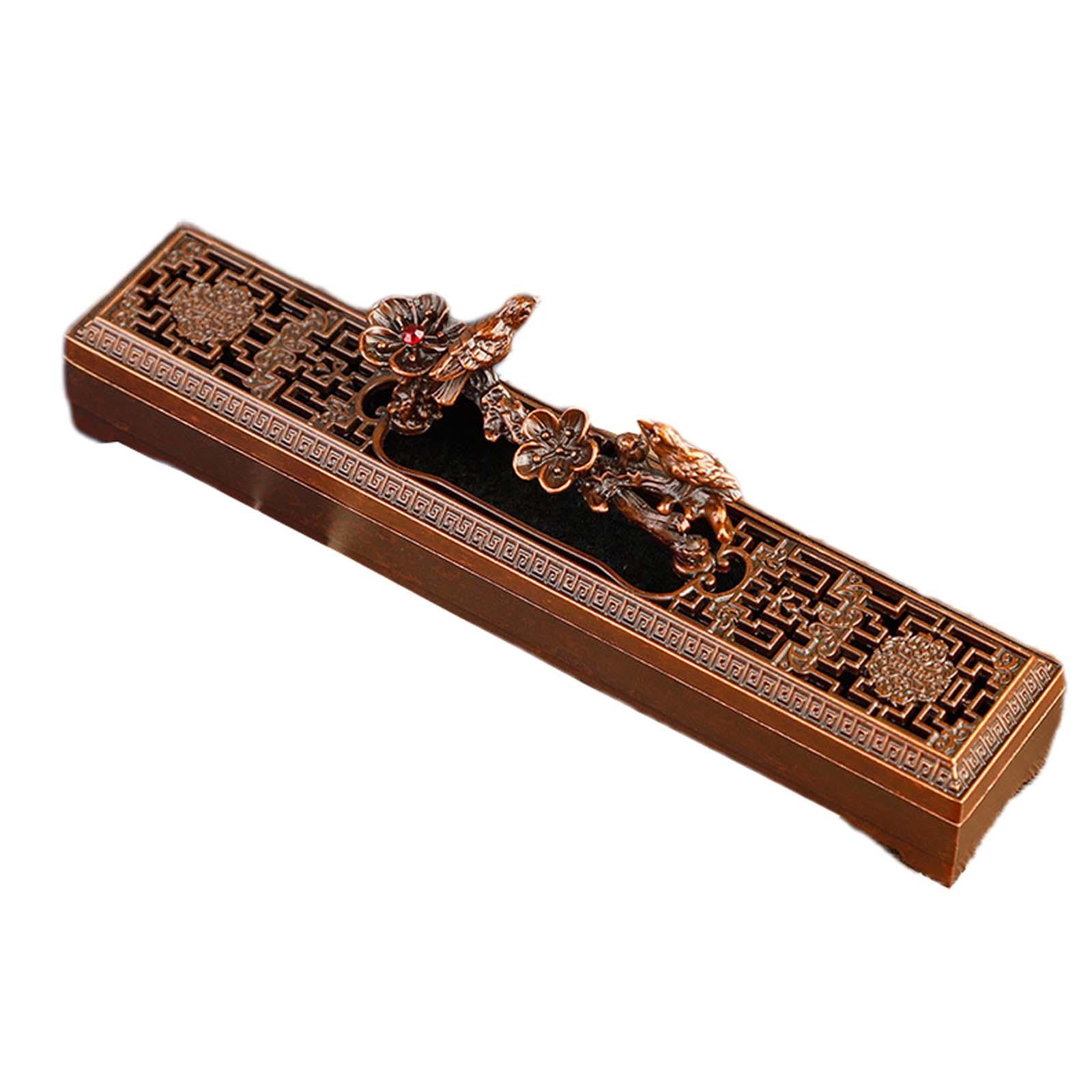 Tongina Burner Holder Stick Stand Carved Table Centerpiece Lying Censer ...