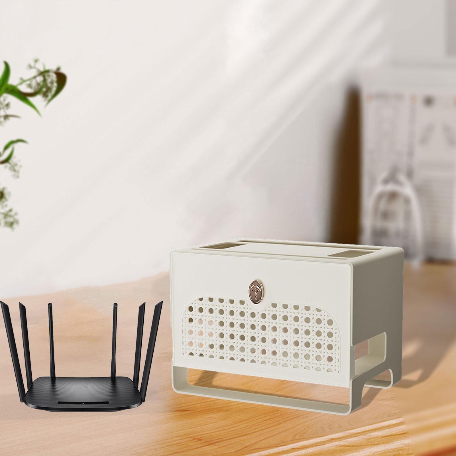 Tongina Cable Management Box Cord Holder Easy to Move Freestanding ...