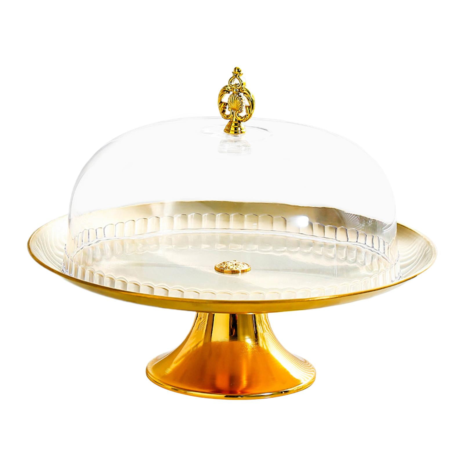 Tongina Cake Stand Cake Plates Bread Plates Elegant with Dome Cover ...