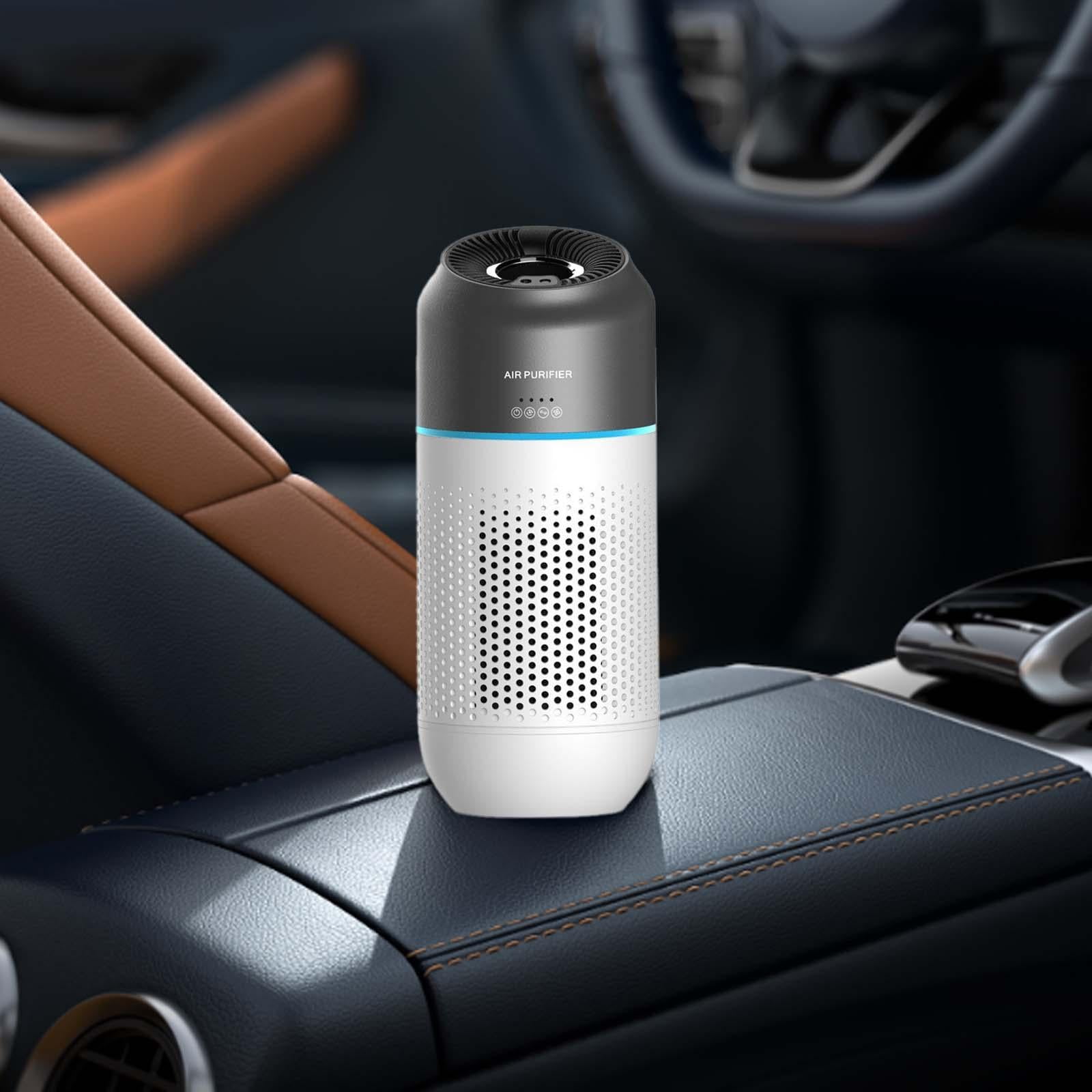 Tongina Car Air Purifier Portable Air Purifier Low Noise Small Air ...
