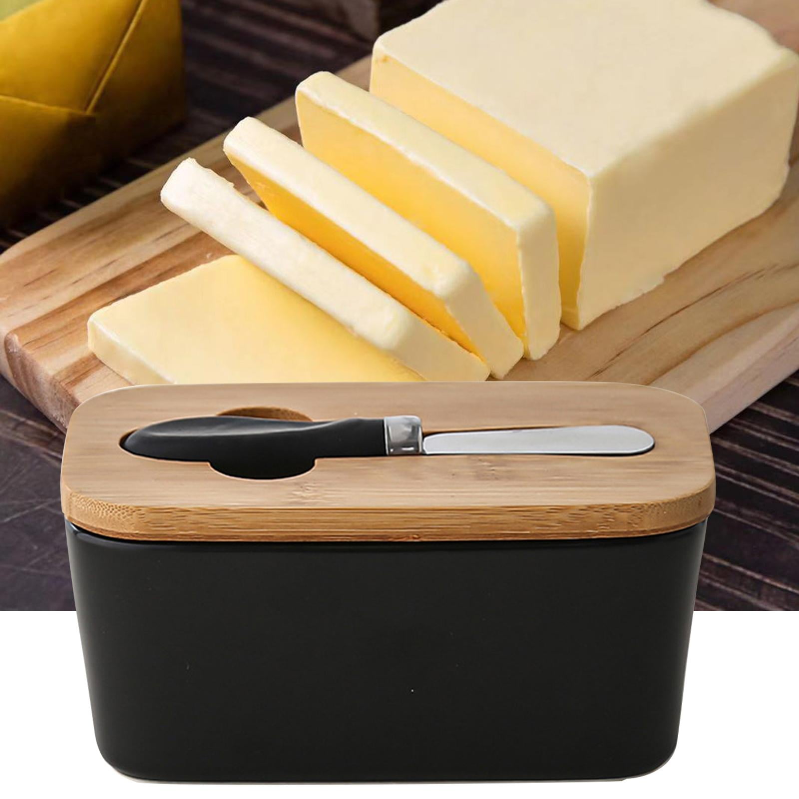 Tongina Ceramic Butter Dish Cheese Butter Storage Box Practical Butter ...
